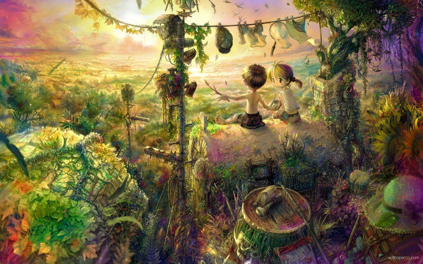 Trippy Landscape Wallpapers - Top Free Trippy Landscape Backgrounds ...