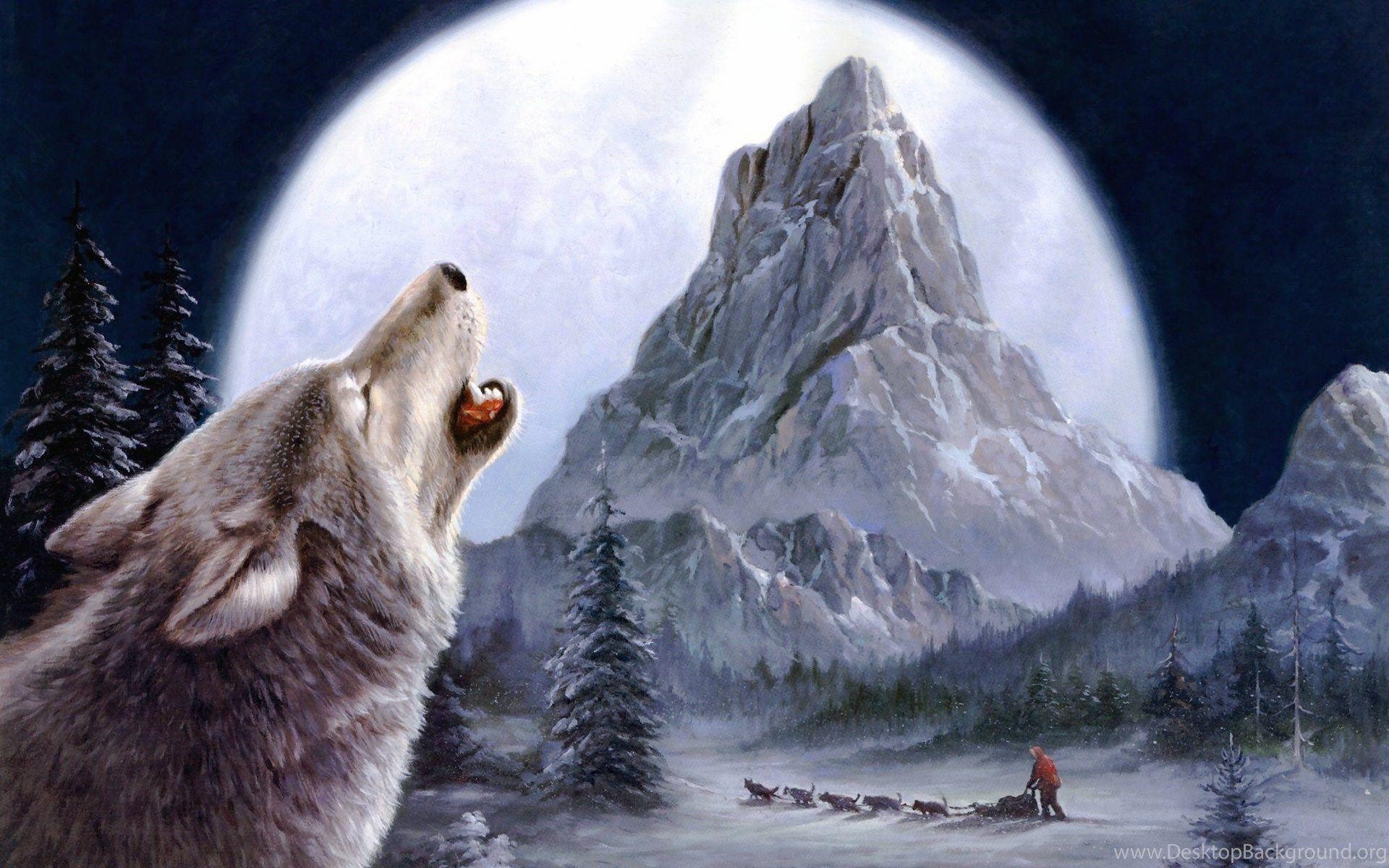 Winter Wolves Wallpapers - Top Free Winter Wolves Backgrounds ...