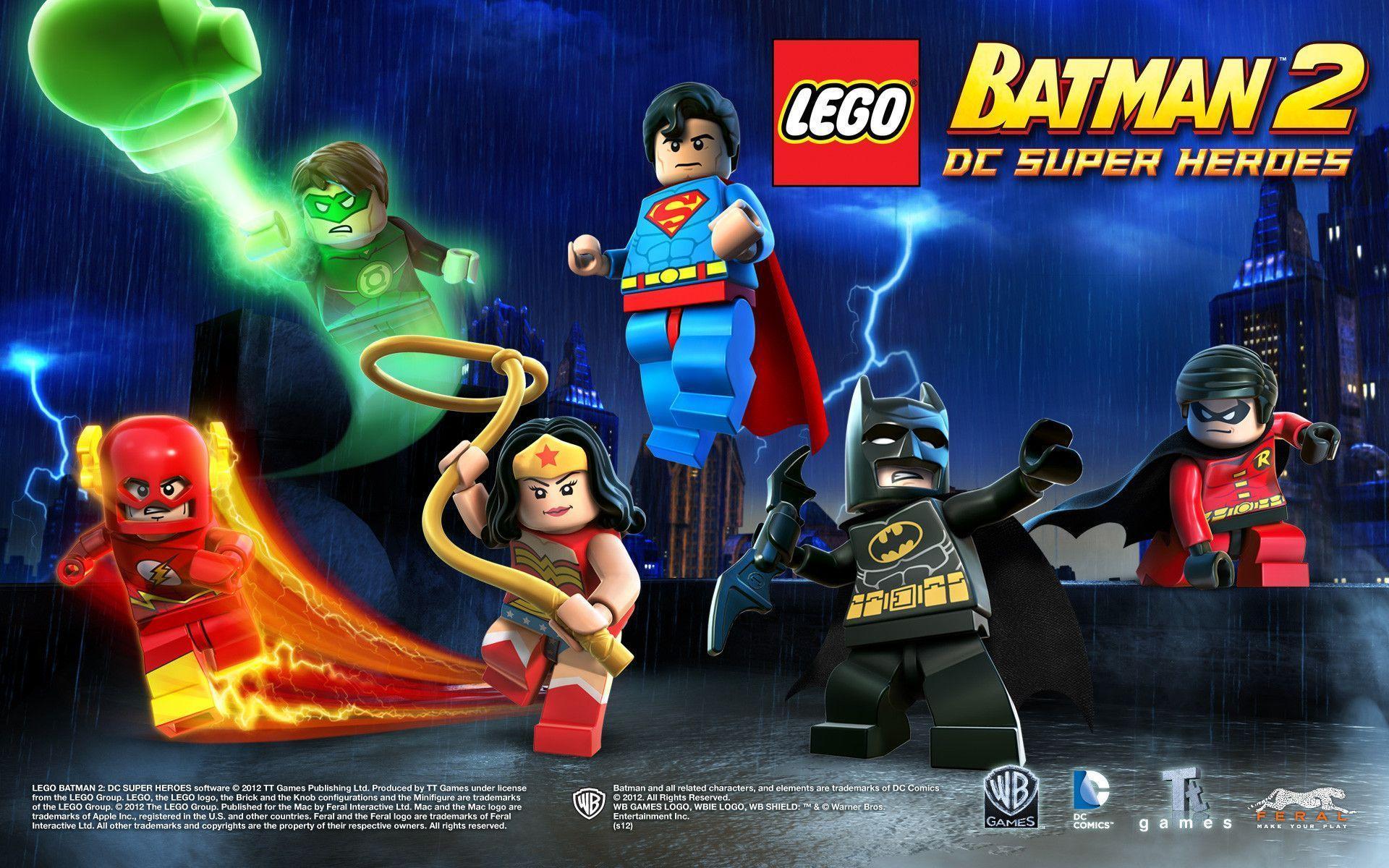 LEGO DC Wallpapers - Top Free LEGO DC Backgrounds - WallpaperAccess