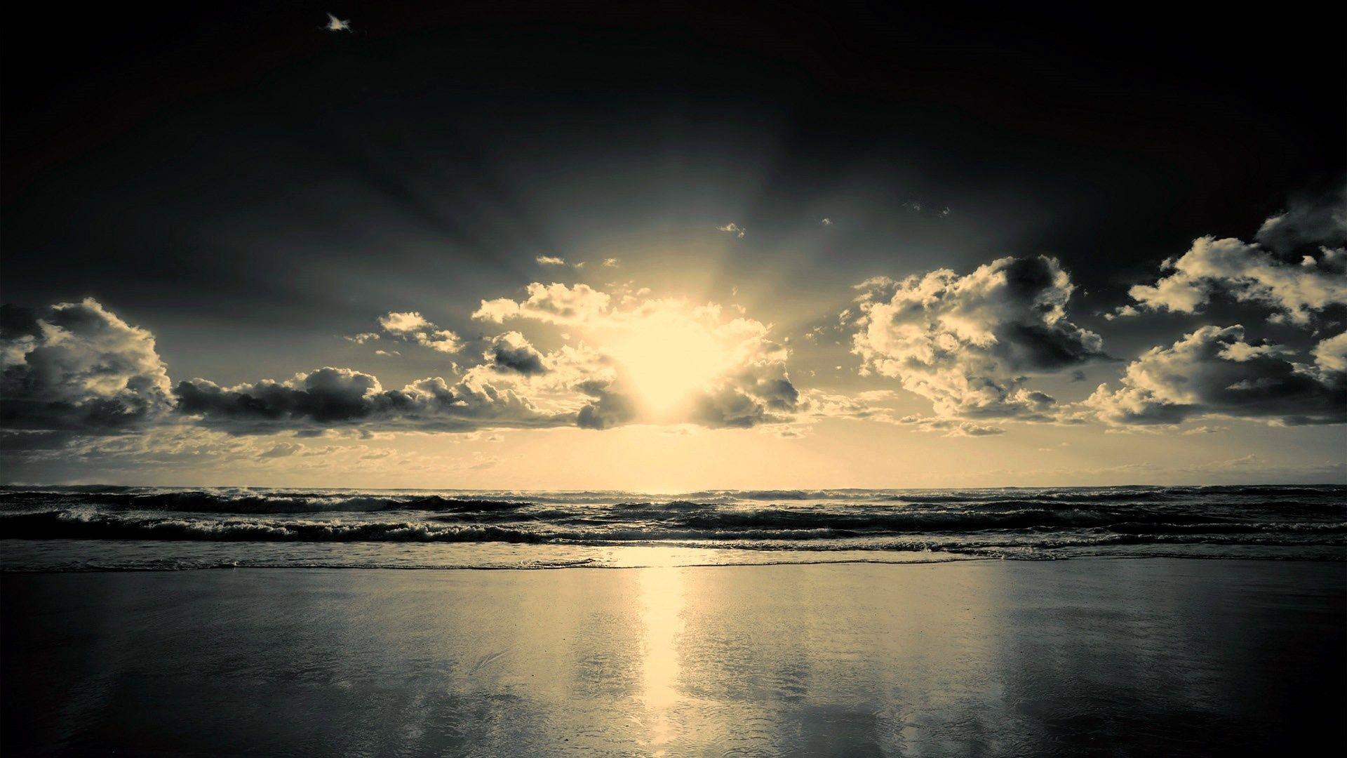 Dark Ocean Desktop Wallpapers - Top Free Dark Ocean Desktop Backgrounds ...