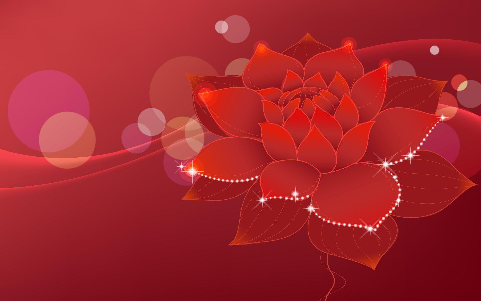 Red Flower Desktop Wallpapers - Top Free Red Flower Desktop Backgrounds ...