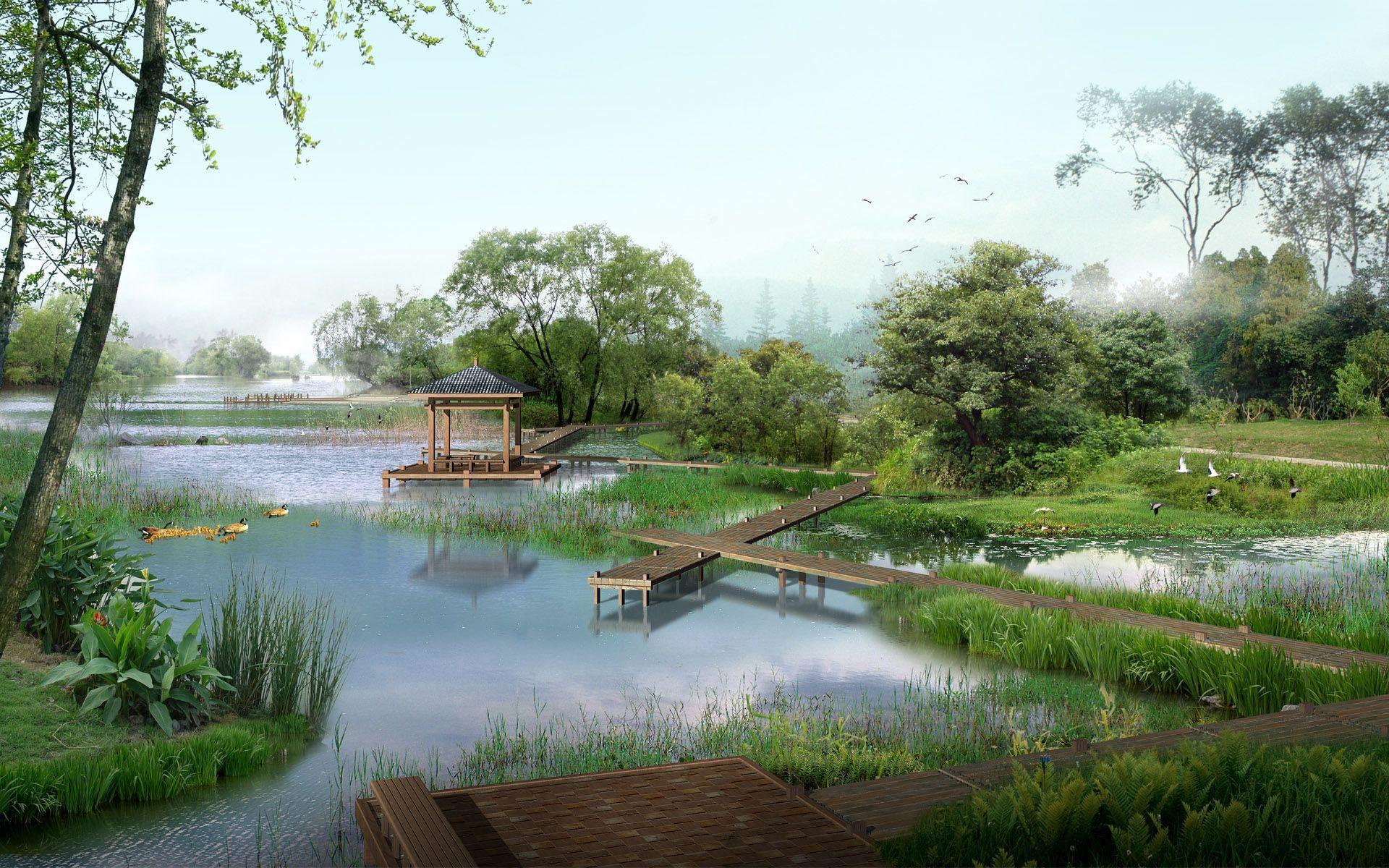 Landscape Architecture Wallpapers - Top Free Landscape Architecture ...