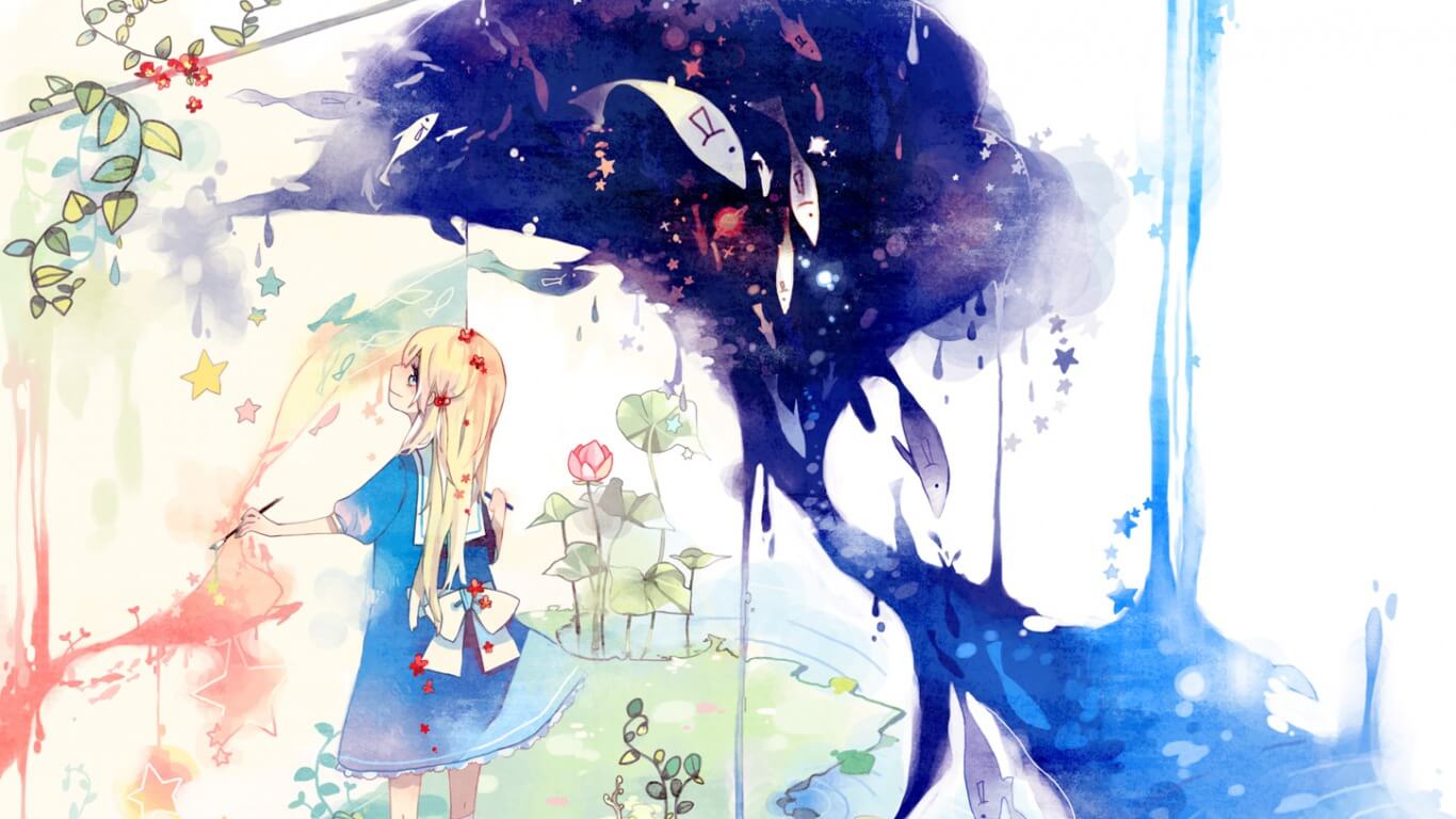 Anime Paint Wallpapers - Top Free Anime Paint Backgrounds - WallpaperAccess