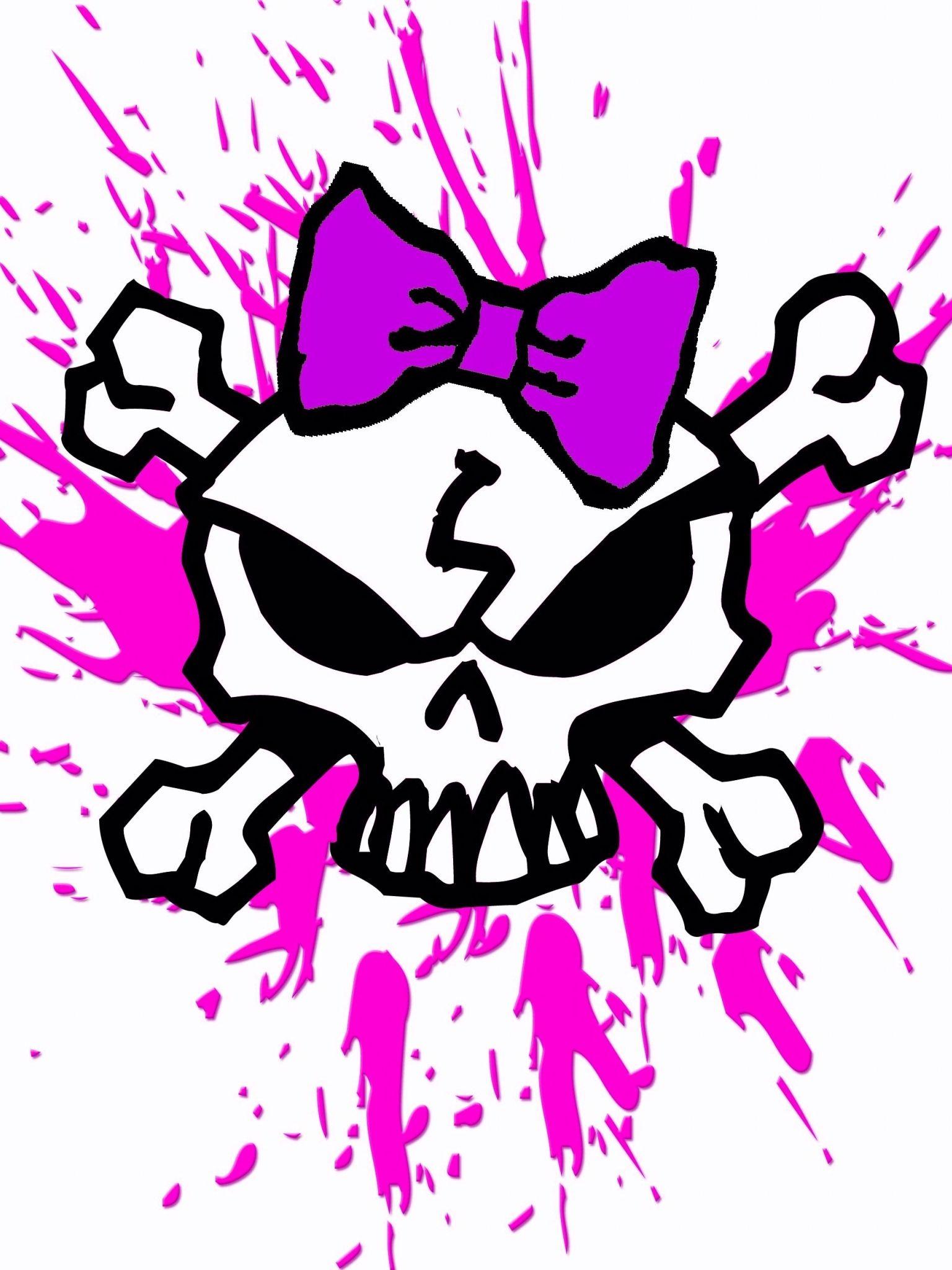 Pink Girl Skull Wallpapers - Top Free Pink Girl Skull Backgrounds ...