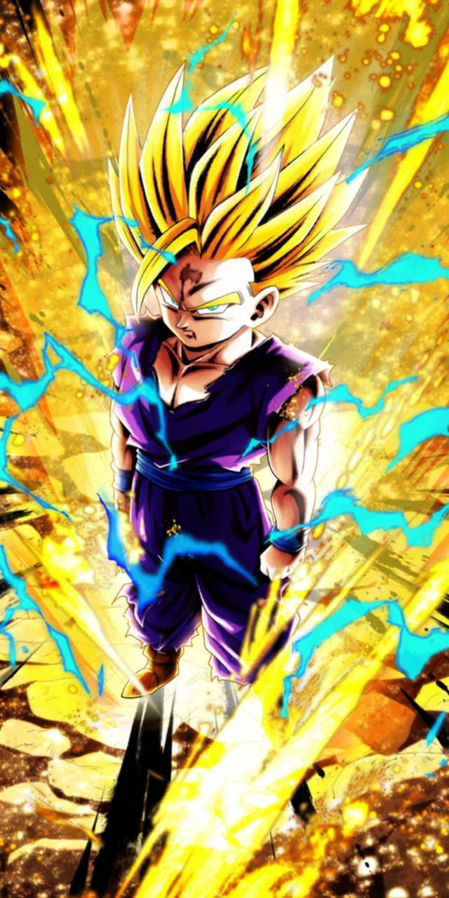SSJ2 Gohan iPhone Wallpapers - Top Free SSJ2 Gohan iPhone Backgrounds ...