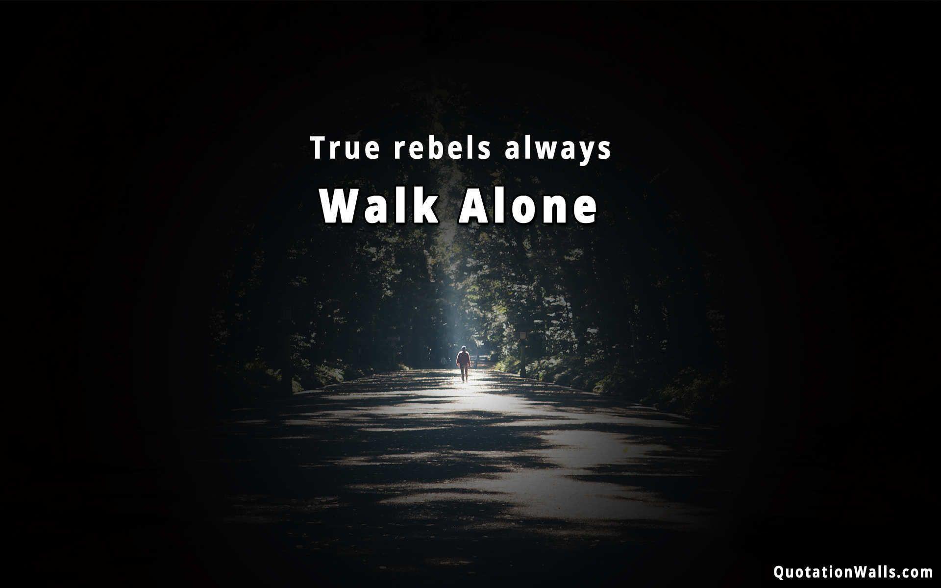 Walk Alone Wallpapers - Top Free Walk Alone Backgrounds - WallpaperAccess