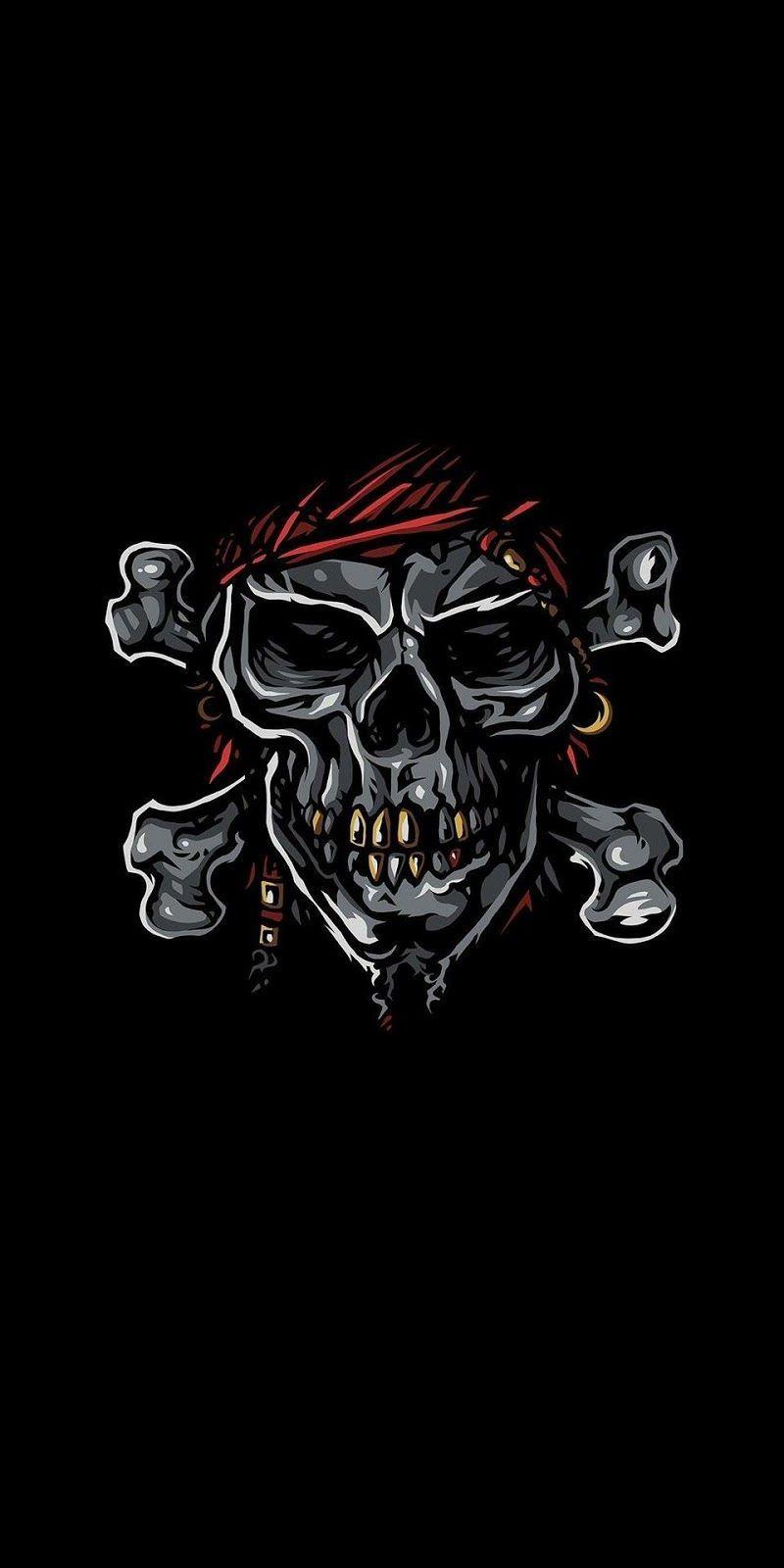 Pirate Skull Phone Wallpapers - Top Free Pirate Skull Phone Backgrounds ...
