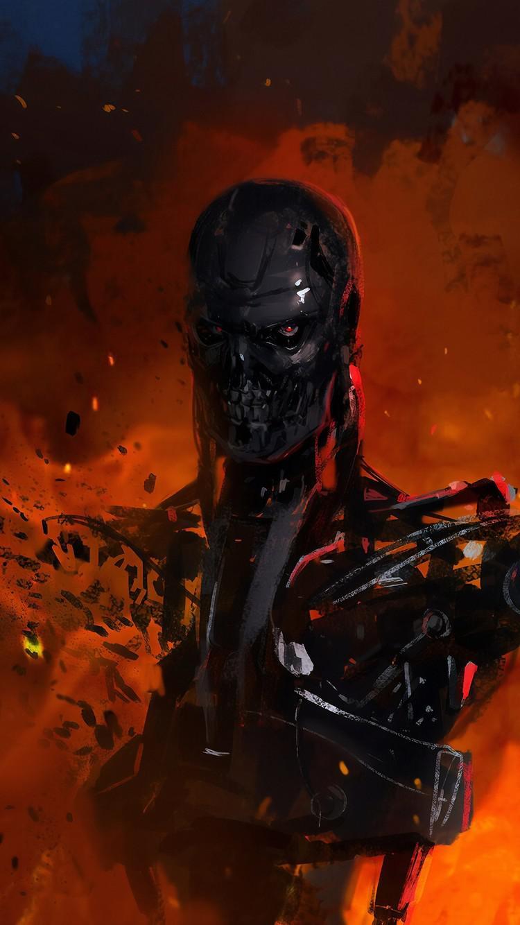 Terminator iPhone Wallpapers - Top Free Terminator iPhone Backgrounds ...
