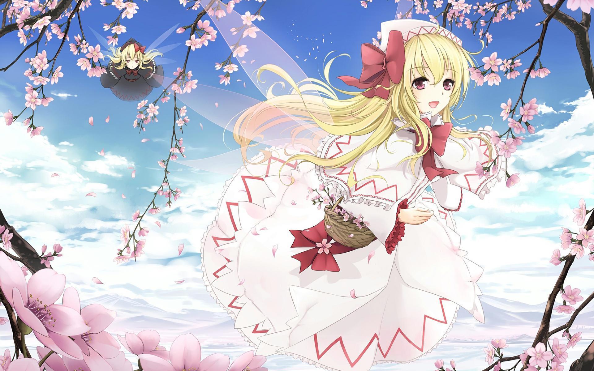Spring Anime Girl Wallpapers - Top Free Spring Anime Girl Backgrounds ...