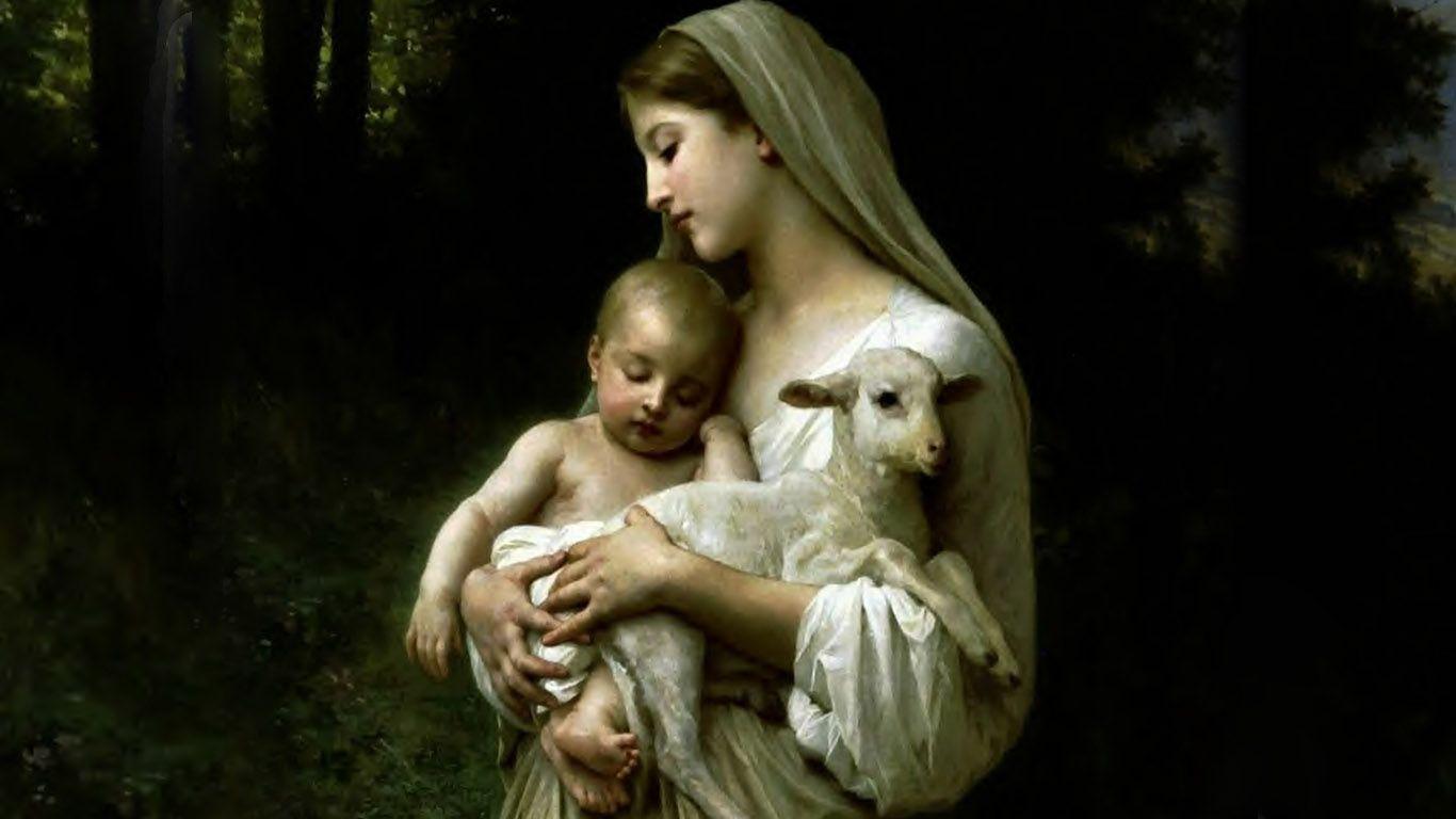 Mother Mary Desktop Wallpapers - Top Free Mother Mary Desktop ...