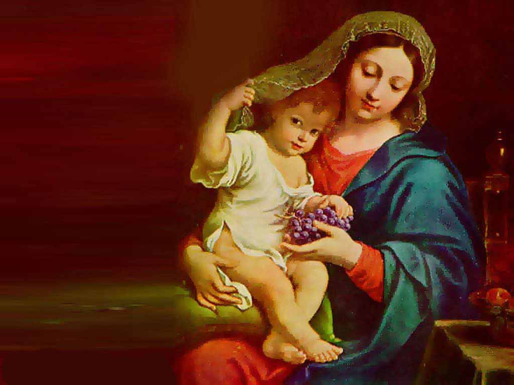 Holy Mary Wallpapers - Top Free Holy Mary Backgrounds - WallpaperAccess