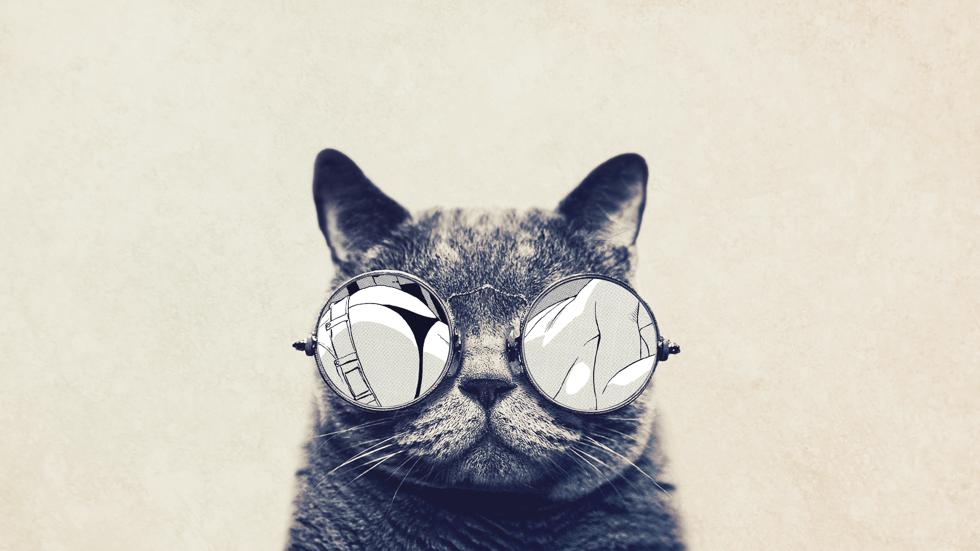 Glasses Cat Galaxy HD Wallpapers - Top Free Glasses Cat Galaxy HD ...