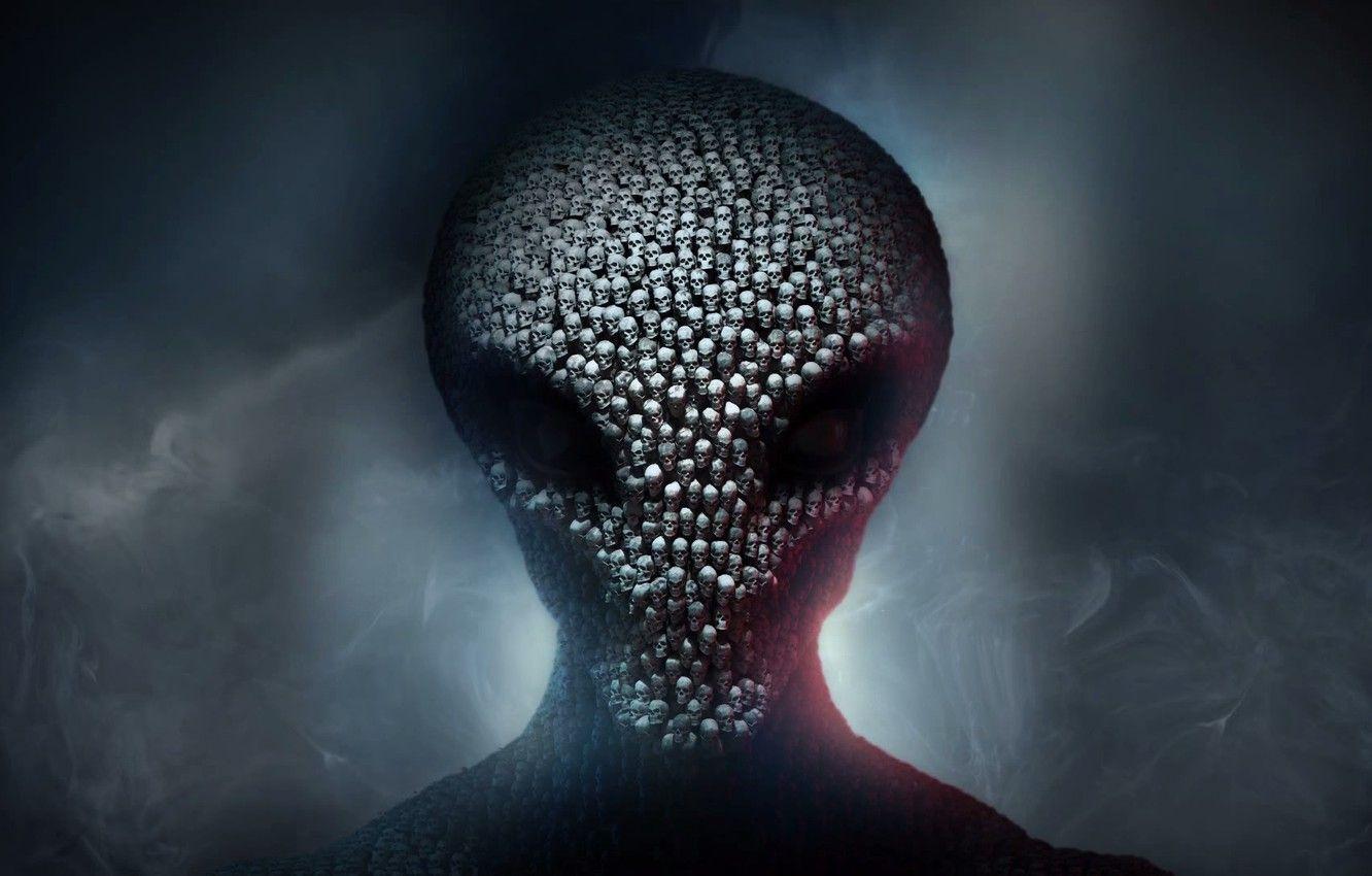 Alien Skull Wallpapers - Top Free Alien Skull Backgrounds - WallpaperAccess