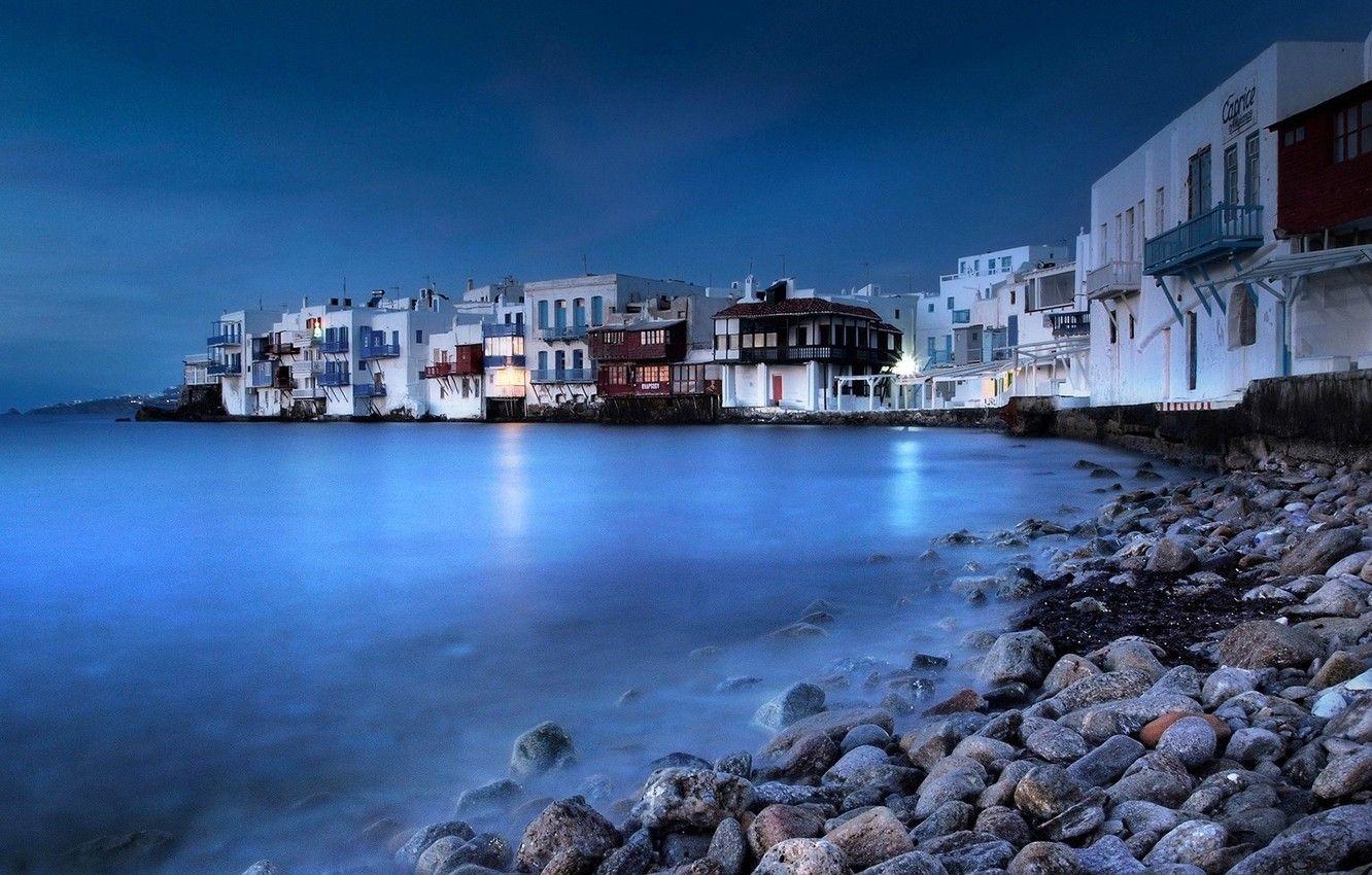Greece at Night Wallpapers - Top Free Greece at Night Backgrounds ...