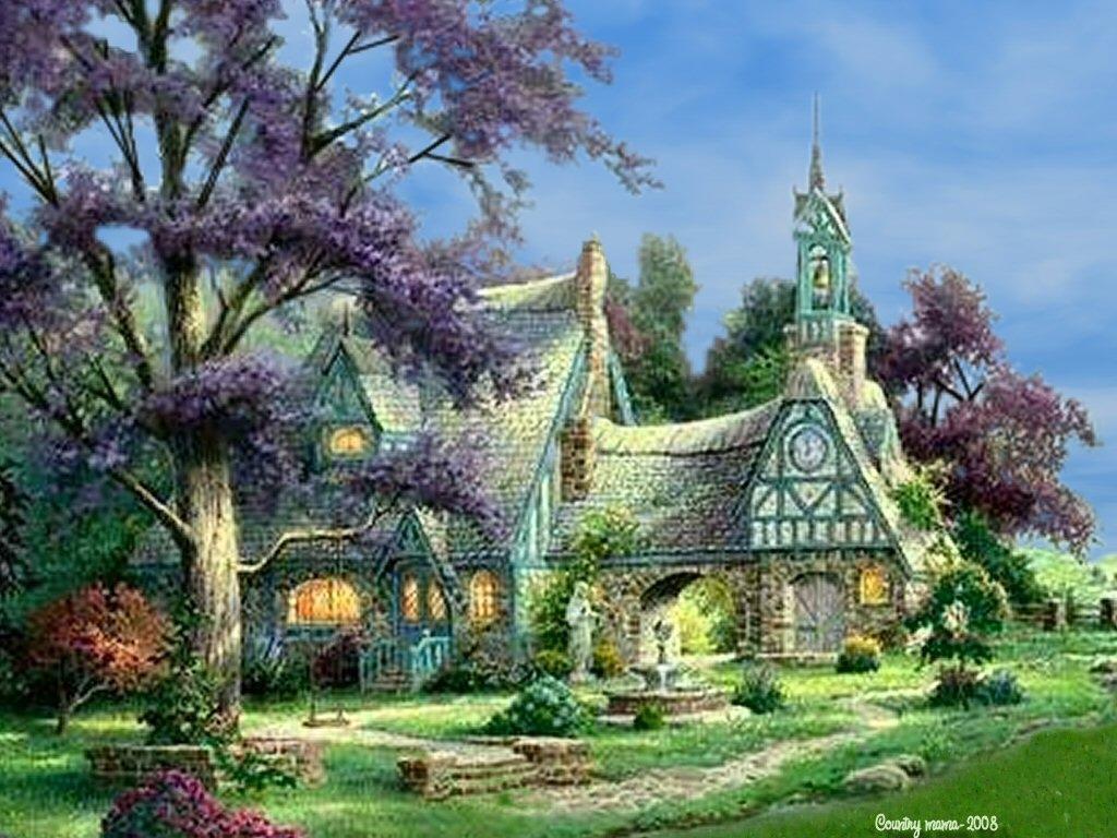 Cottage Desktop Wallpapers - Top Free Cottage Desktop Backgrounds ...