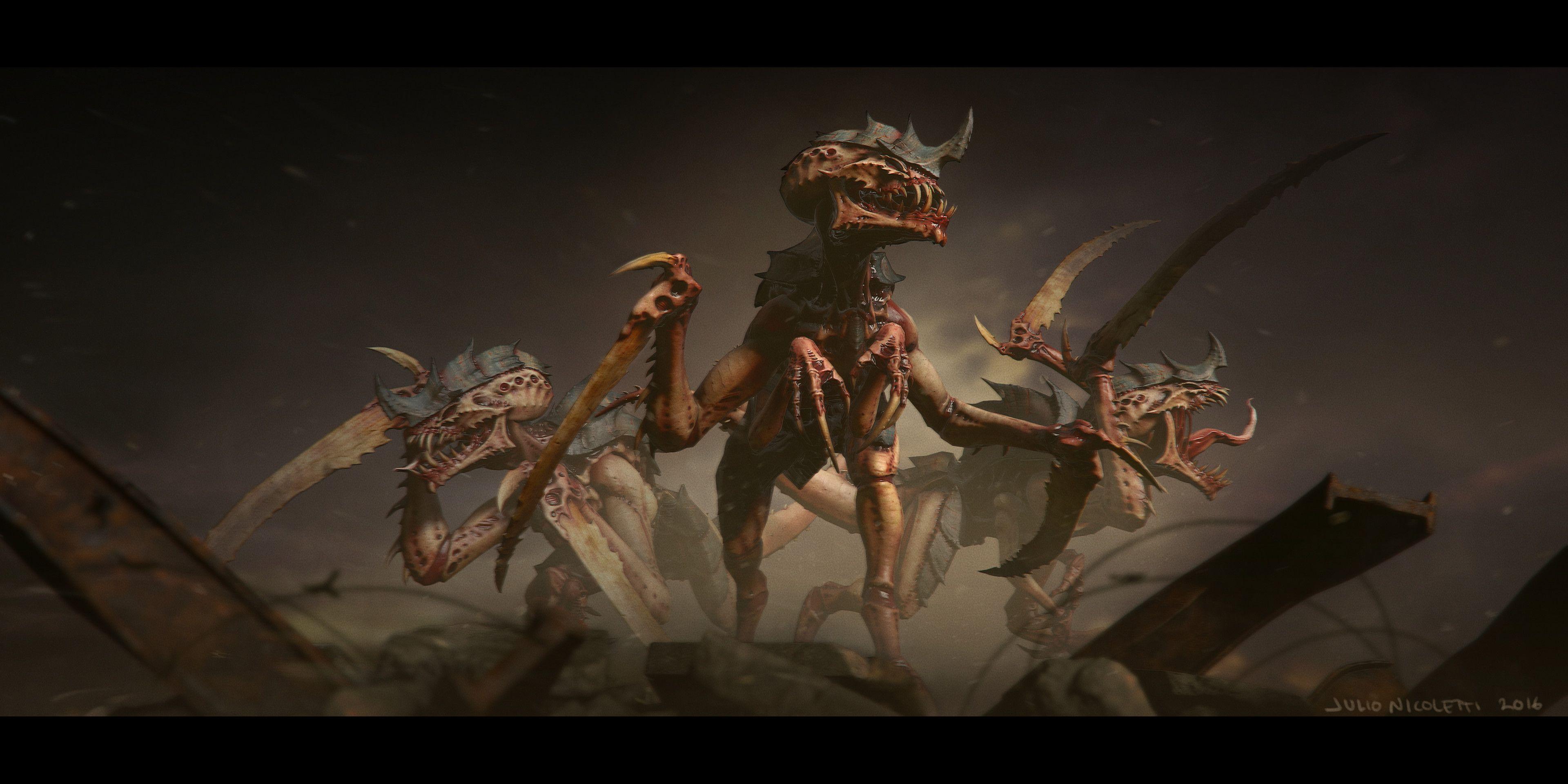 Tyranid Wallpapers - Top Free Tyranid Backgrounds - WallpaperAccess