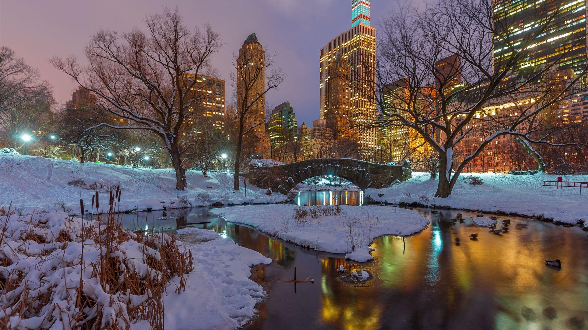 NYC Winter Desktop Wallpapers - Top Free NYC Winter Desktop Backgrounds ...