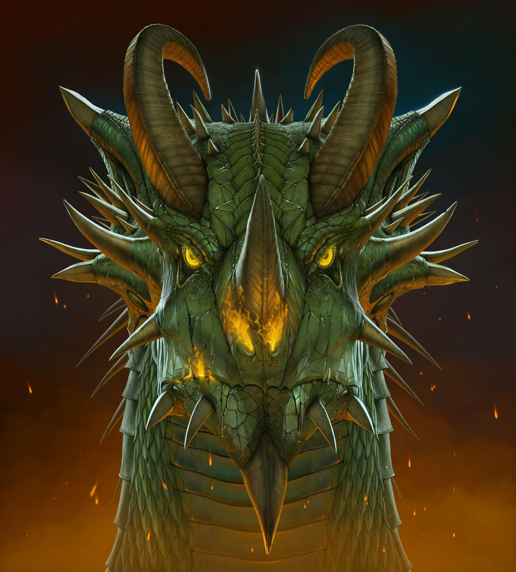 Dragon Head Wallpapers - Top Free Dragon Head Backgrounds - WallpaperAccess