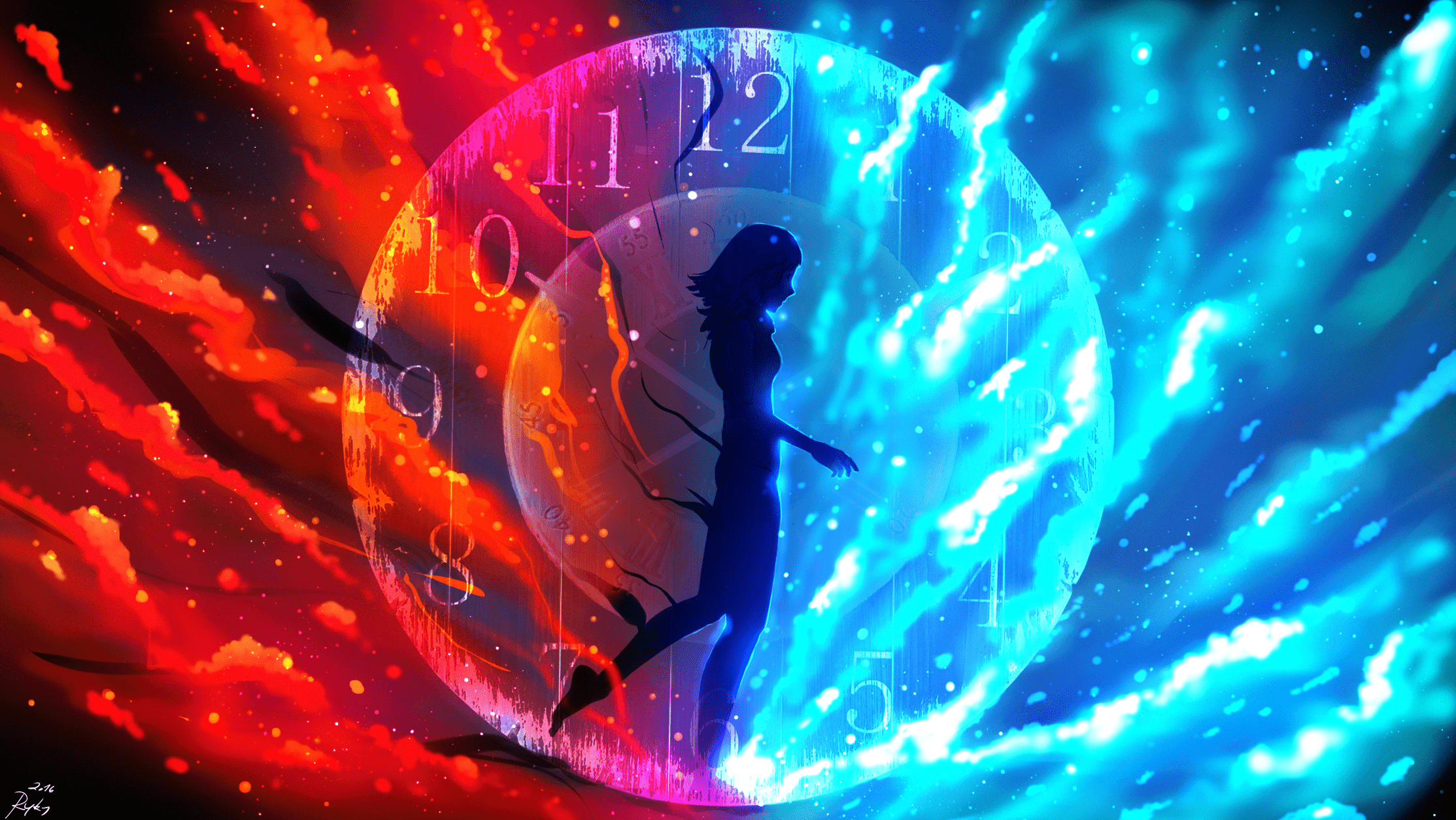 Anime Clock Wallpapers Top Free Anime Clock Backgrounds Wallpaperaccess