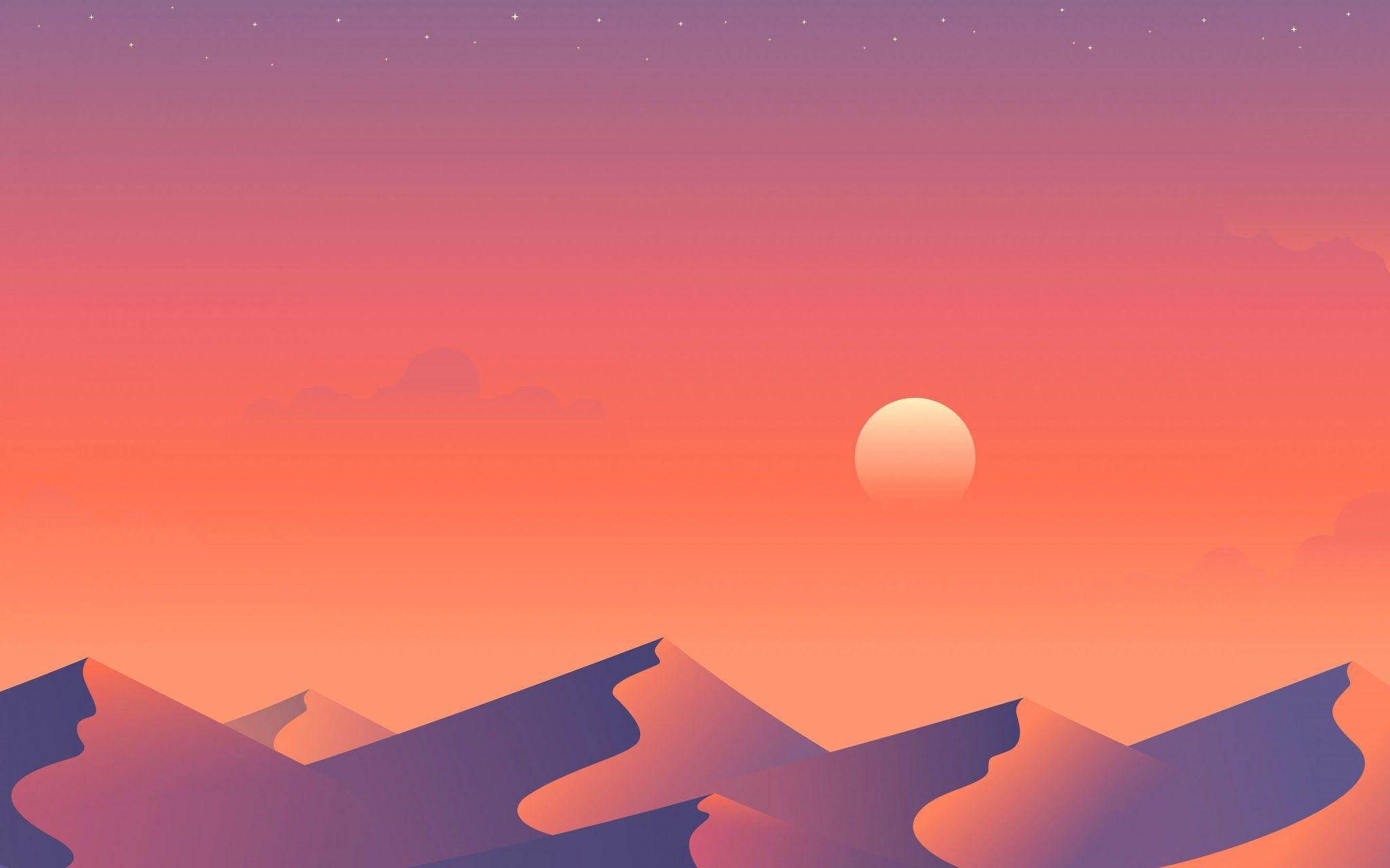 Sunset Minimal Wallpapers - Top Free Sunset Minimal Backgrounds ...