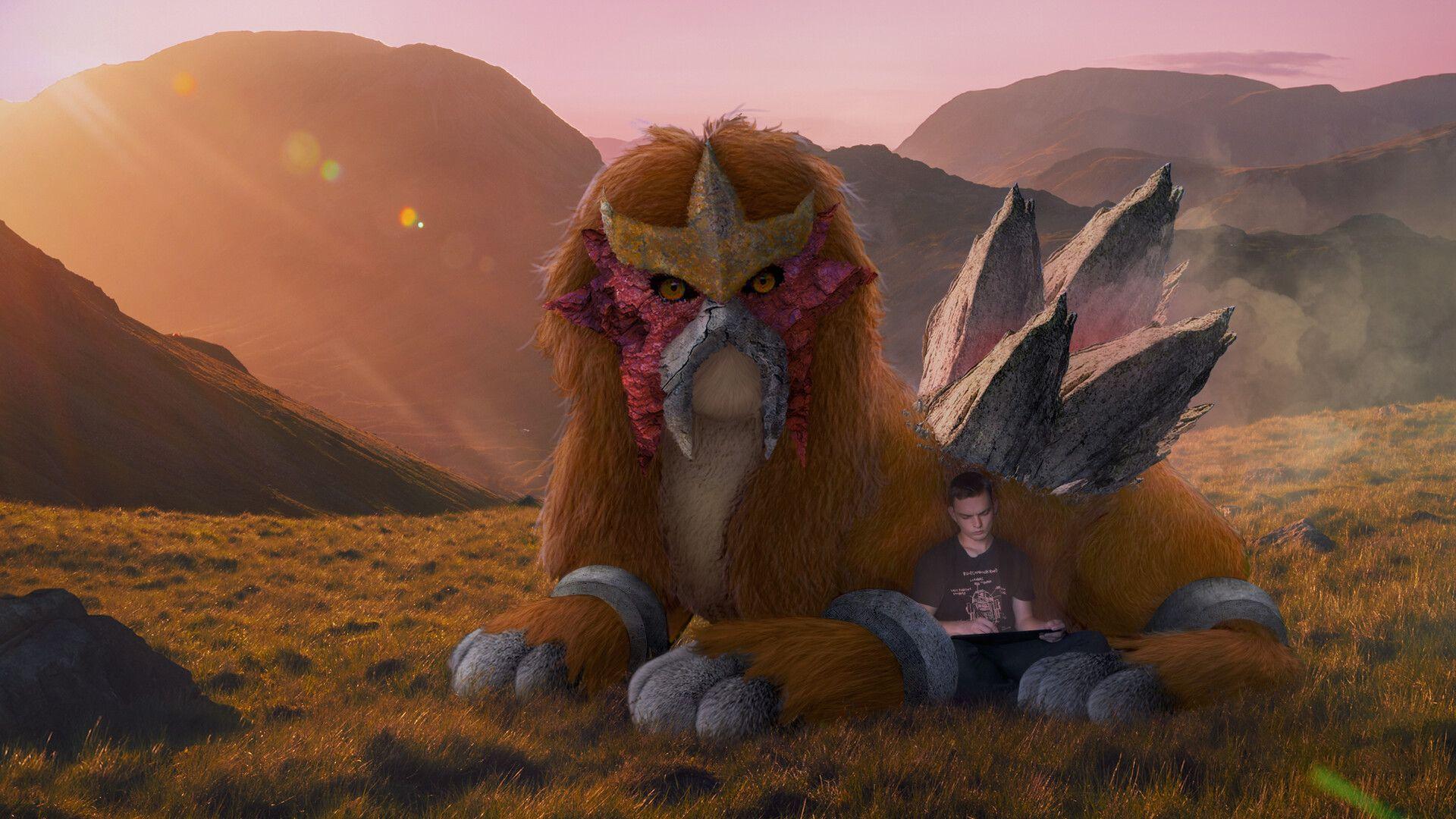 Entei Pokémon Wallpapers - Top Free Entei Pokémon Backgrounds ...