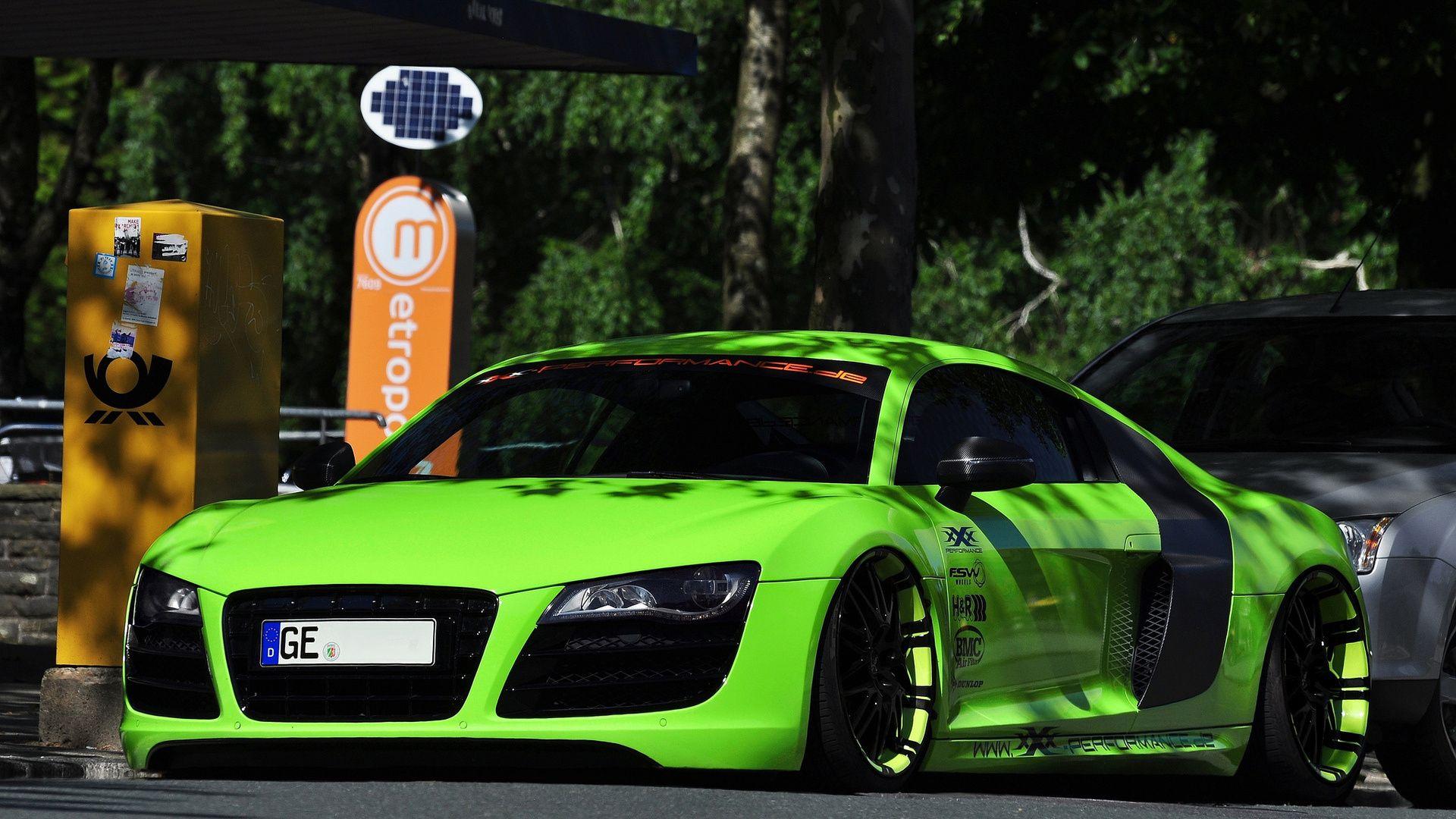 Green Audi R8 Wallpapers - Top Free Green Audi R8 Backgrounds ...