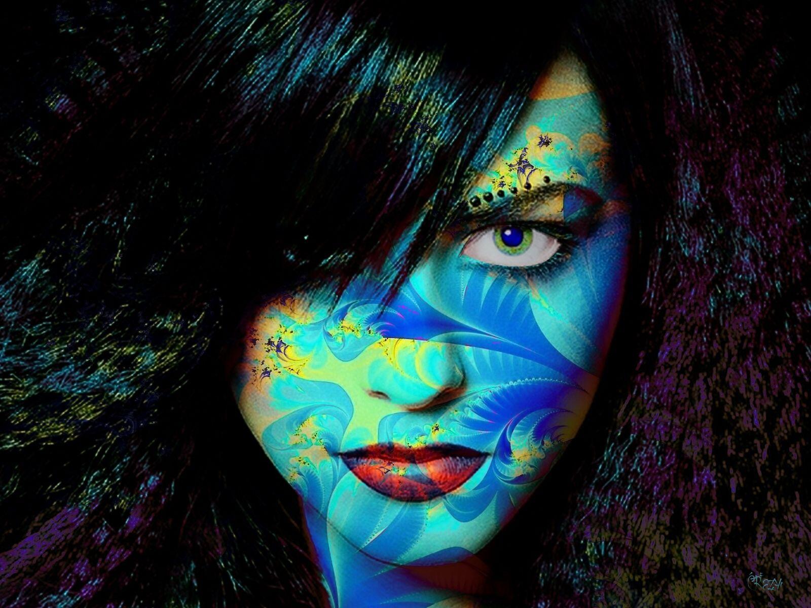 Face Art Wallpapers - Top Free Face Art Backgrounds - WallpaperAccess
