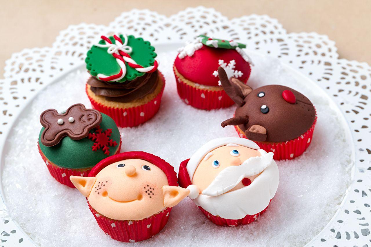 Christmas Cupcake Wallpapers - Top Free Christmas Cupcake Backgrounds ...