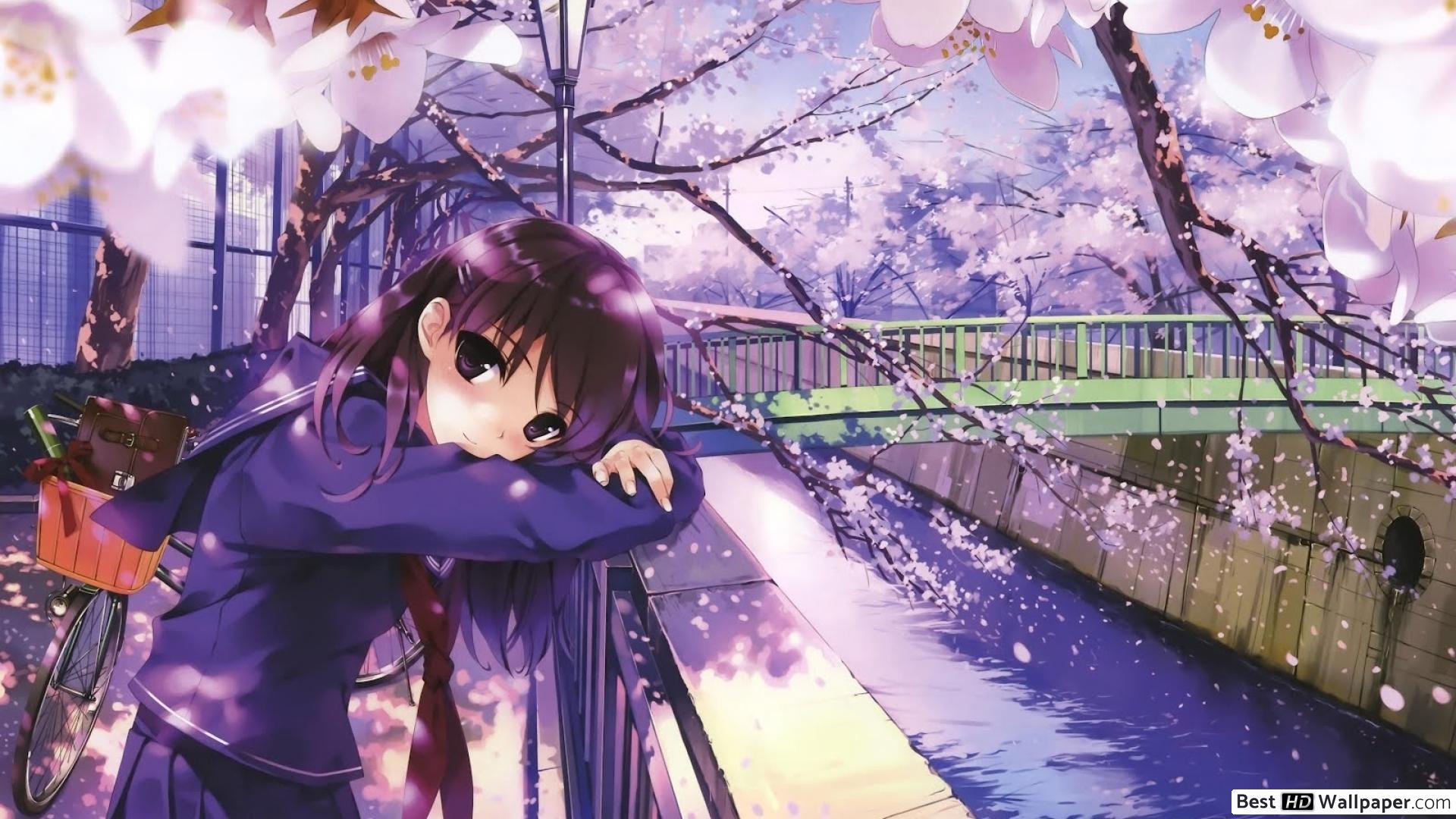 Spring Anime Girl Wallpapers - Top Free Spring Anime Girl Backgrounds ...