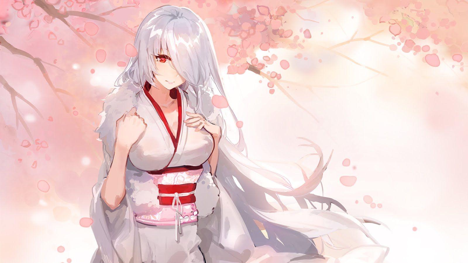 Spring Anime Girl Wallpapers - Top Free Spring Anime Girl Backgrounds ...