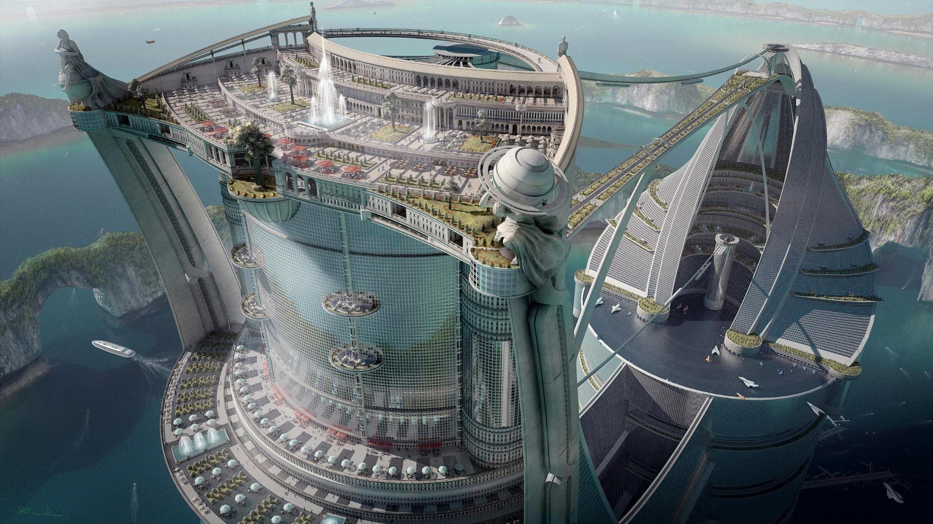 Futuristic House Wallpapers - Top Free Futuristic House Backgrounds ...