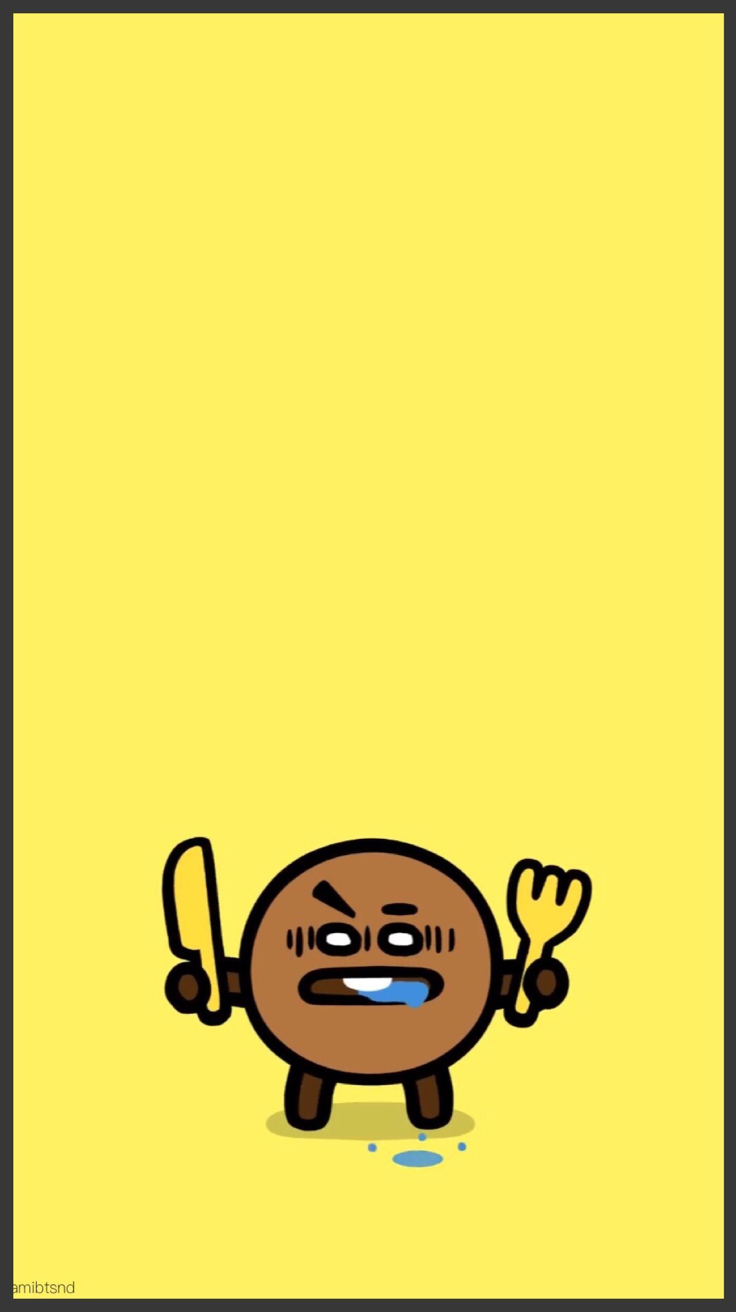 BT21 Shooky Wallpapers - Top Free BT21 Shooky Backgrounds - WallpaperAccess