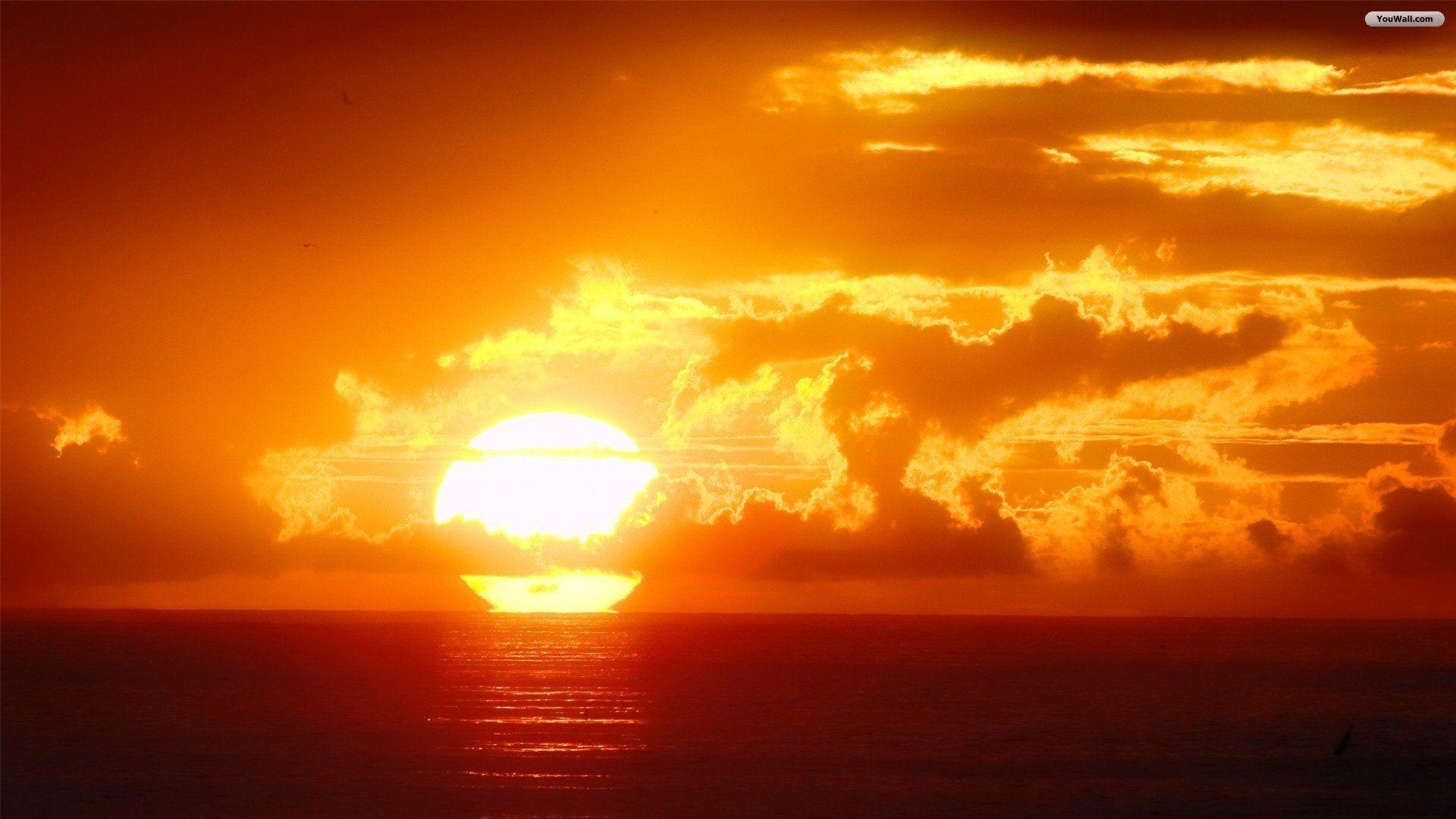 Orange Sunset Wallpapers - Top Free Orange Sunset Backgrounds ...