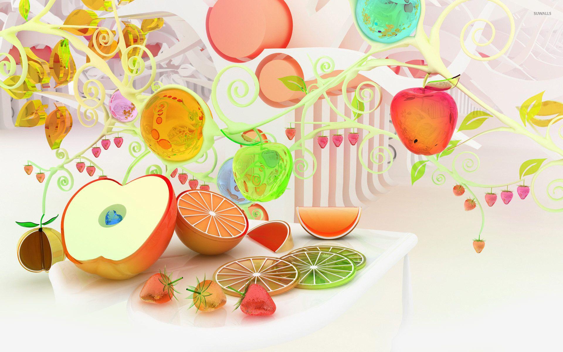 3D Fruits Wallpapers - Top Free 3D Fruits Backgrounds - WallpaperAccess