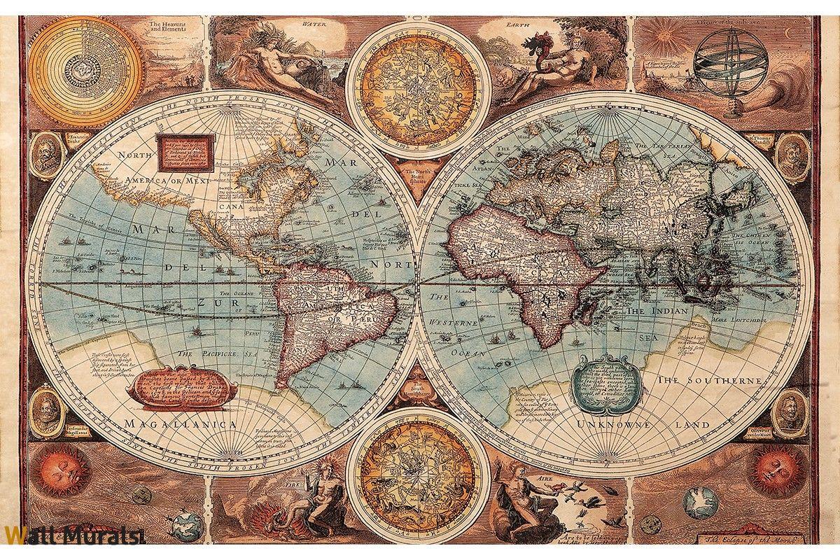 Old World Map Wallpapers - Top Free Old World Map Backgrounds ...
