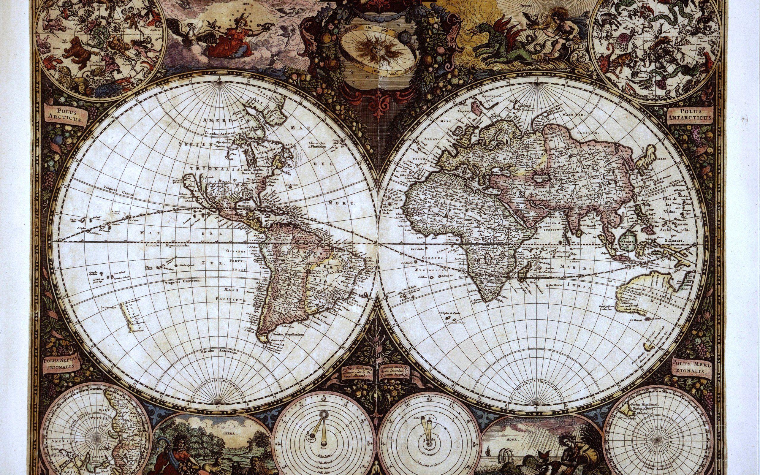 Old World Map Wallpapers - Top Free Old World Map Backgrounds ...
