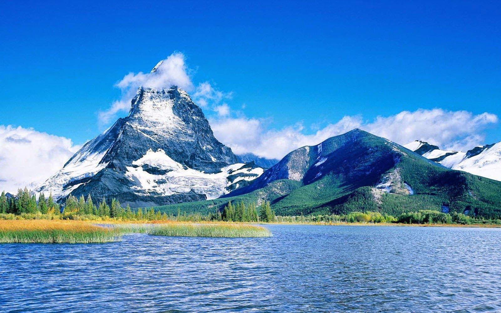 Water Mountain Wallpapers - Top Free Water Mountain Backgrounds ...