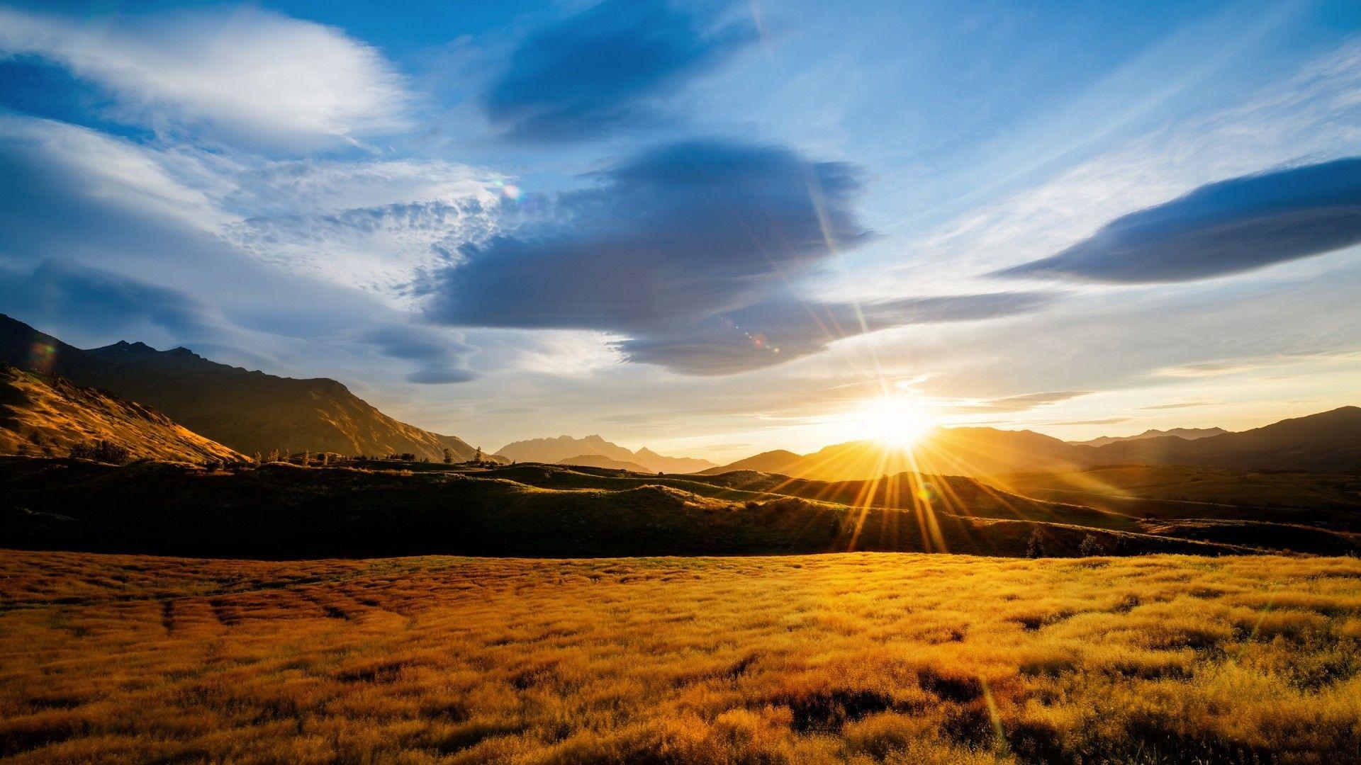 Sun Mountain Wallpapers - Top Free Sun Mountain Backgrounds ...