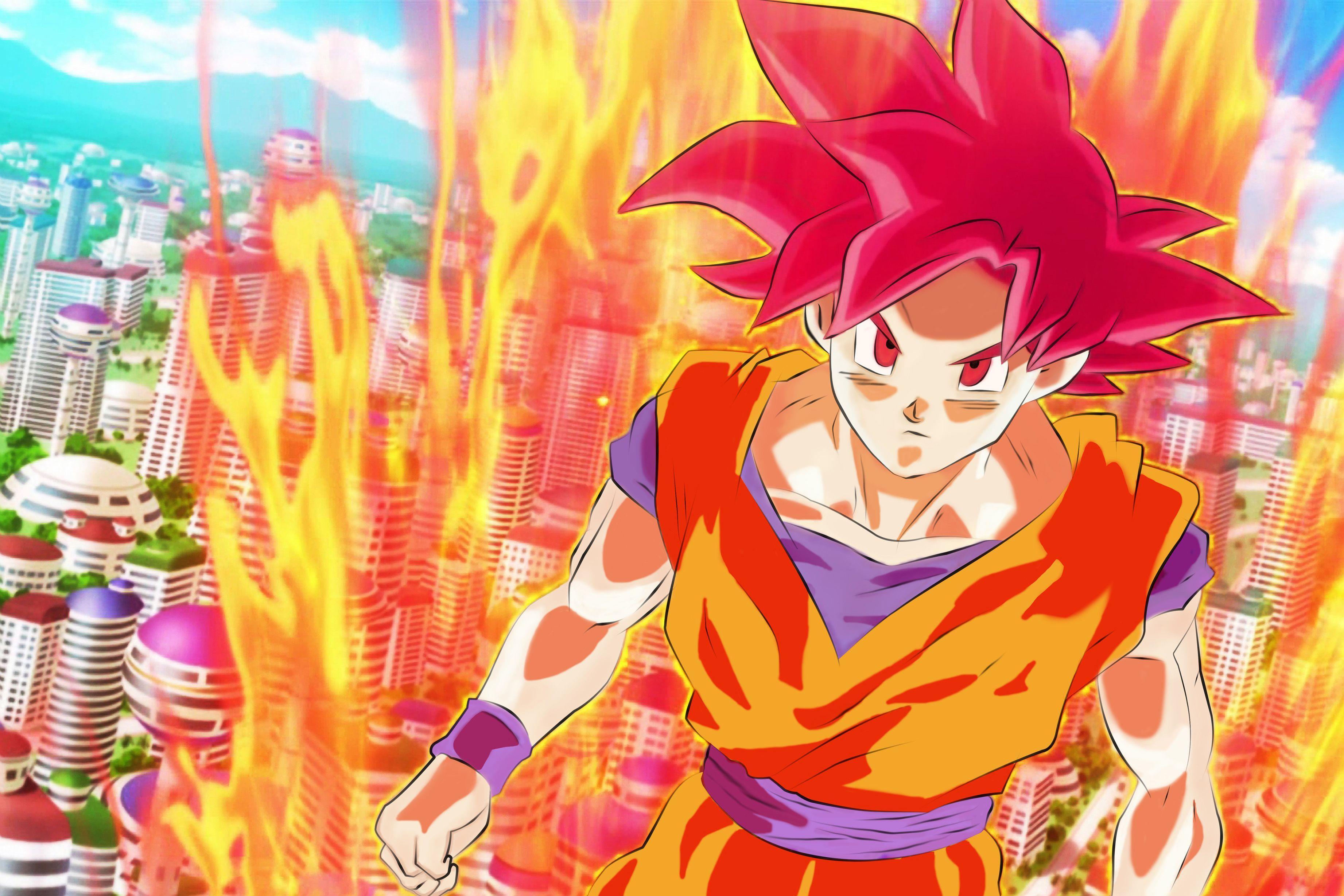 SSG Goku Wallpapers - Top Free SSG Goku Backgrounds - WallpaperAccess