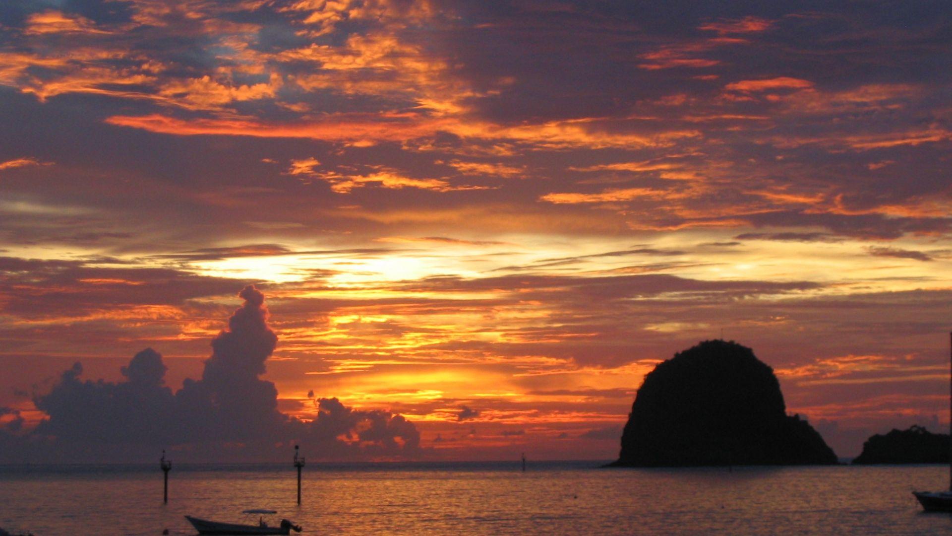 Caribbean Sunset Wallpapers - Top Free Caribbean Sunset Backgrounds ...