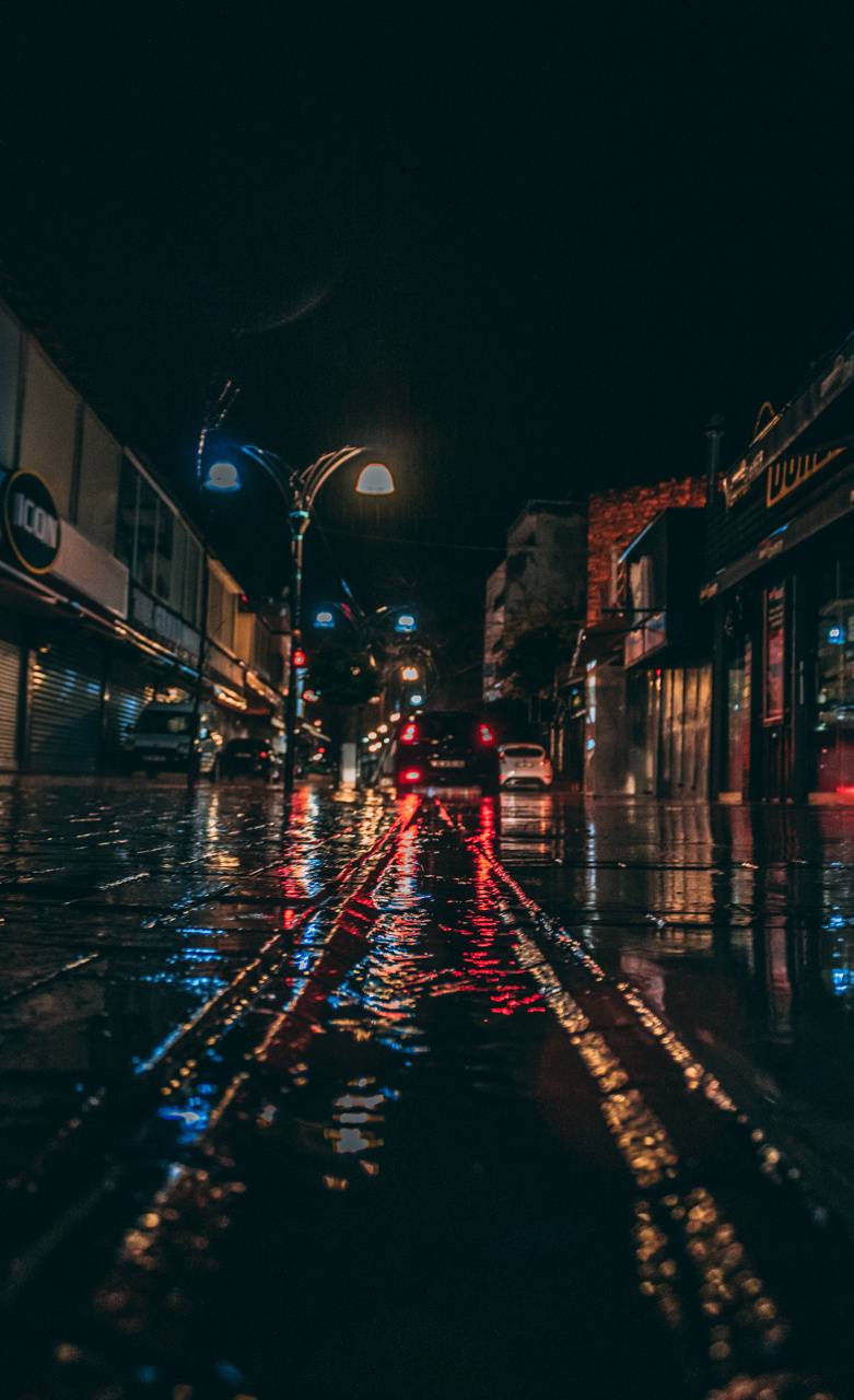 Night Rain Phone Wallpapers - Top Free Night Rain Phone Backgrounds ...
