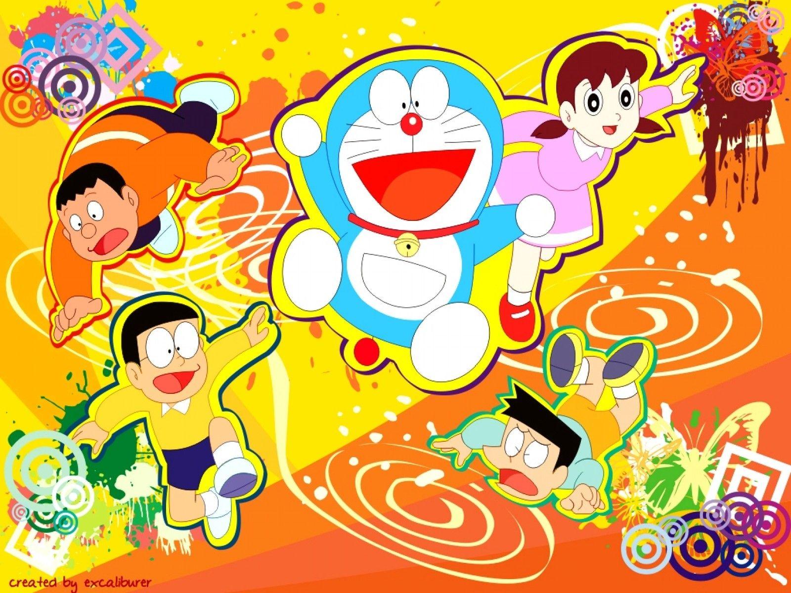 Cartoon Doraemon Wallpapers - Top Free Cartoon Doraemon Backgrounds ...
