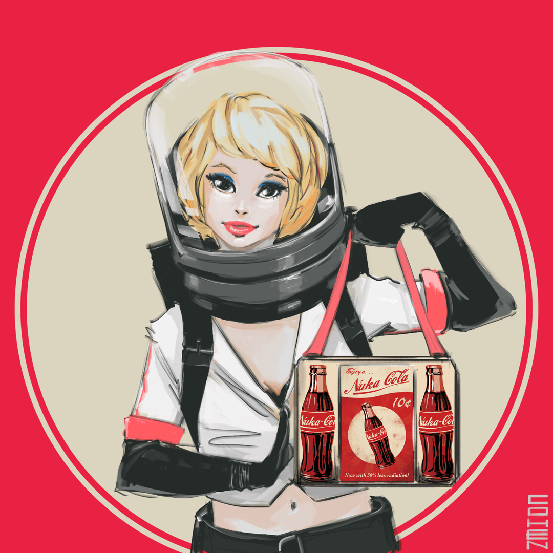 Nuka Girl Wallpapers Top Free Nuka Girl Backgrounds Wallpaperaccess