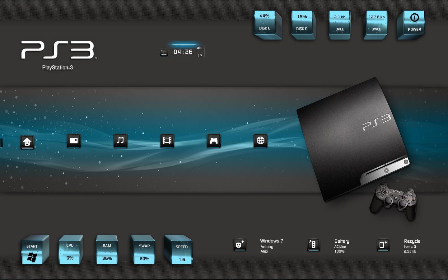 Slim PlayStation 3 Wallpapers - Top Free Slim PlayStation 3 Backgrounds ...