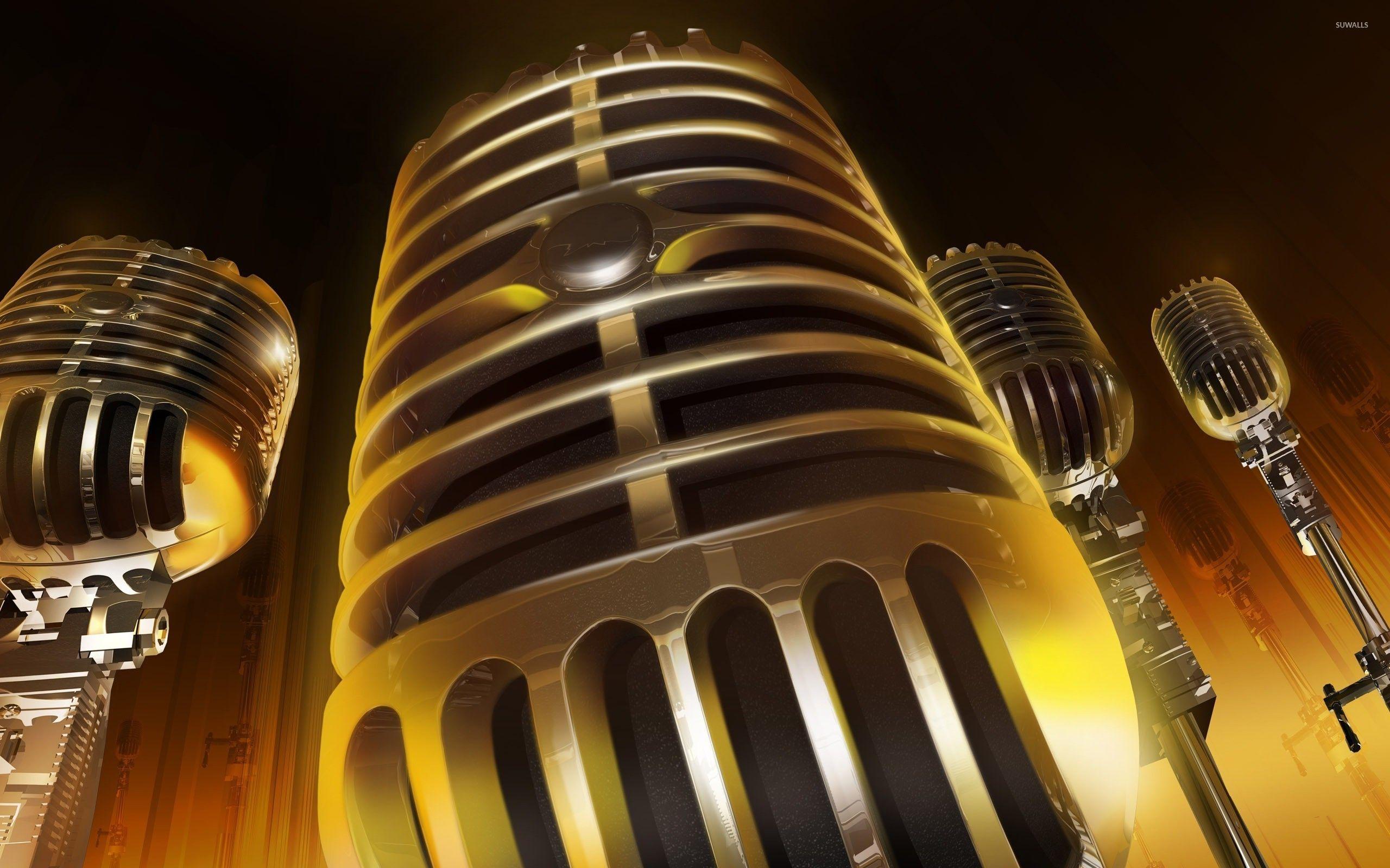3D Microphone Wallpapers - Top Free 3D Microphone Backgrounds ...