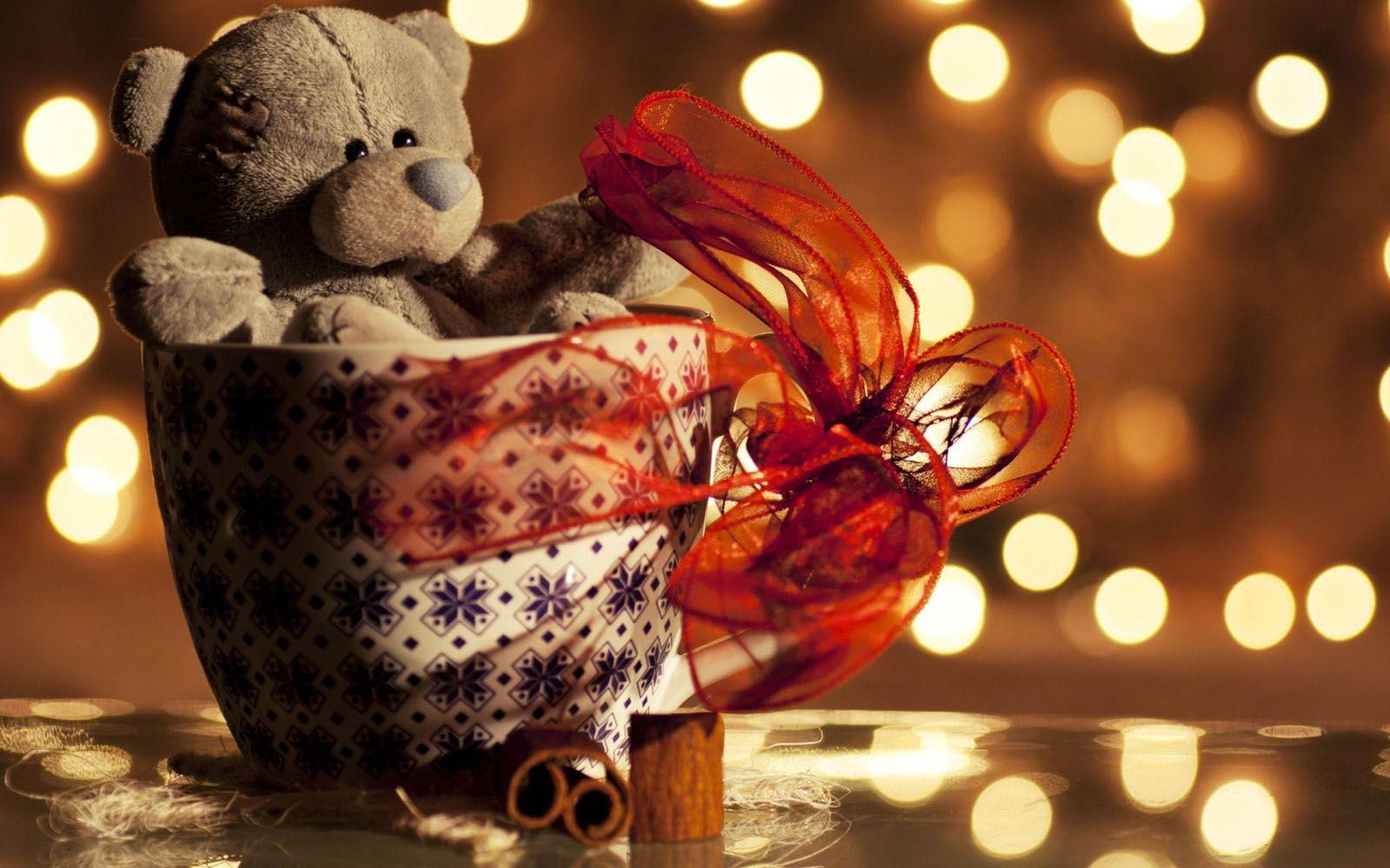 Bear Christmas Wallpapers - Top Free Bear Christmas Backgrounds ...