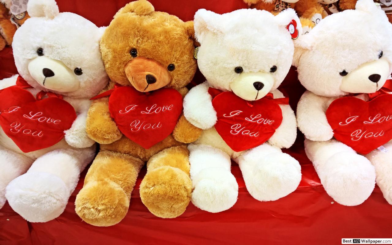 Valentine's Day Bears Wallpapers - Top Free Valentine's Day Bears ...