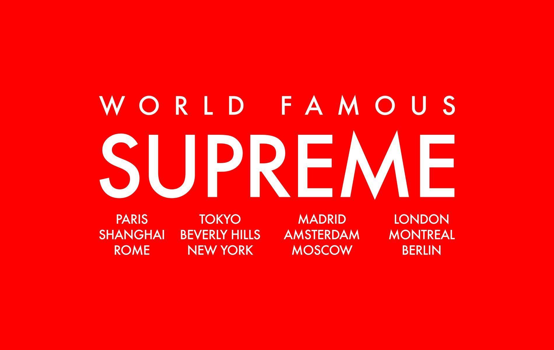 Supreme Logo PC Wallpapers - Top Free Supreme Logo PC Backgrounds ...