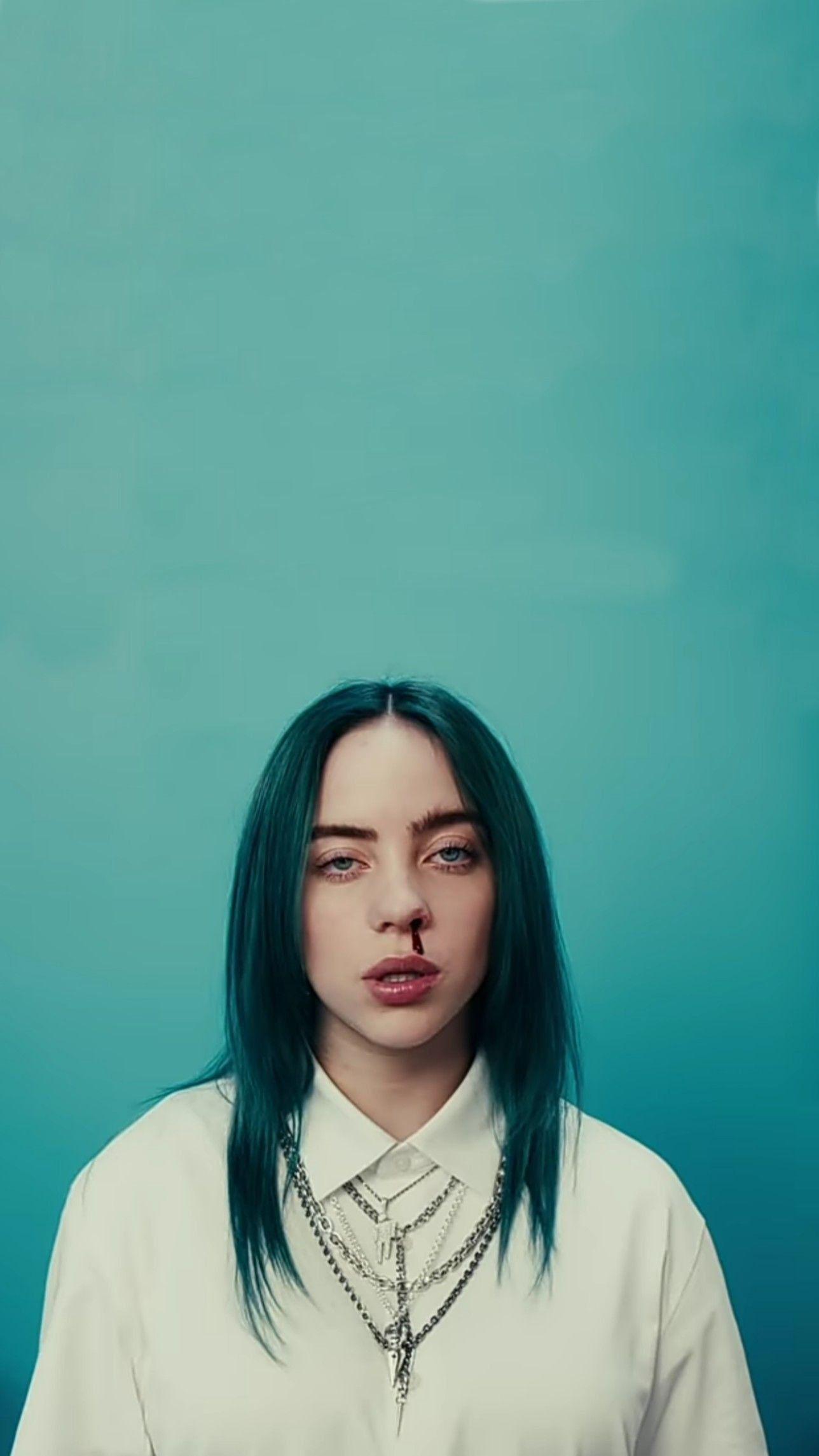 Billie Eilish Blue Wallpapers - Top Free Billie Eilish Blue Backgrounds ...
