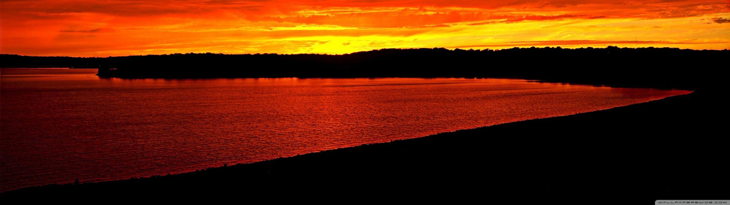 Dual Monitor Sunset Wallpapers - Top Free Dual Monitor Sunset ...